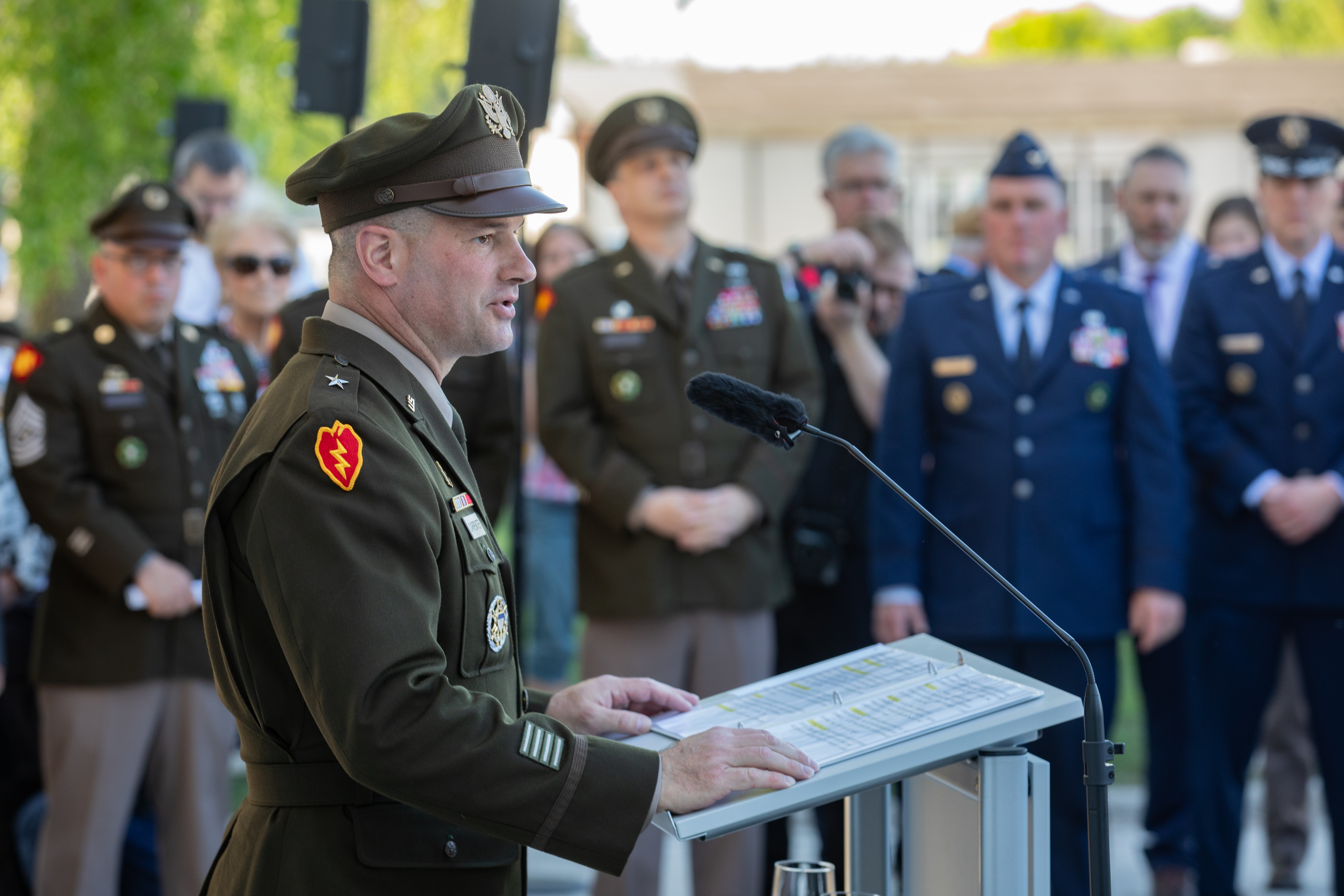 Brig. Gen. Steven P. Carpenter, Commanding General of 7th Army Training ...