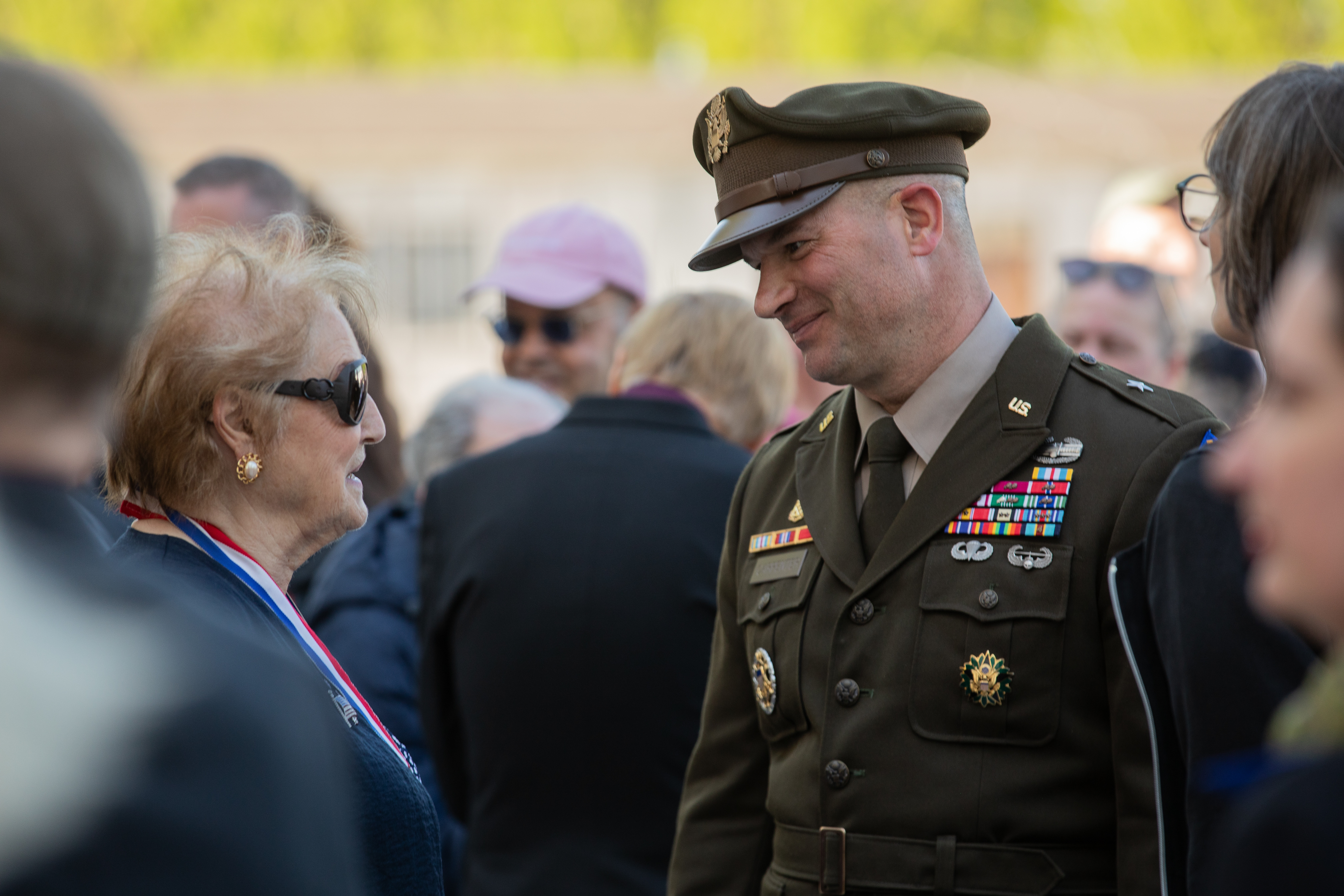 Commanding General of 7th Army Training Command speaking to ceremony ...
