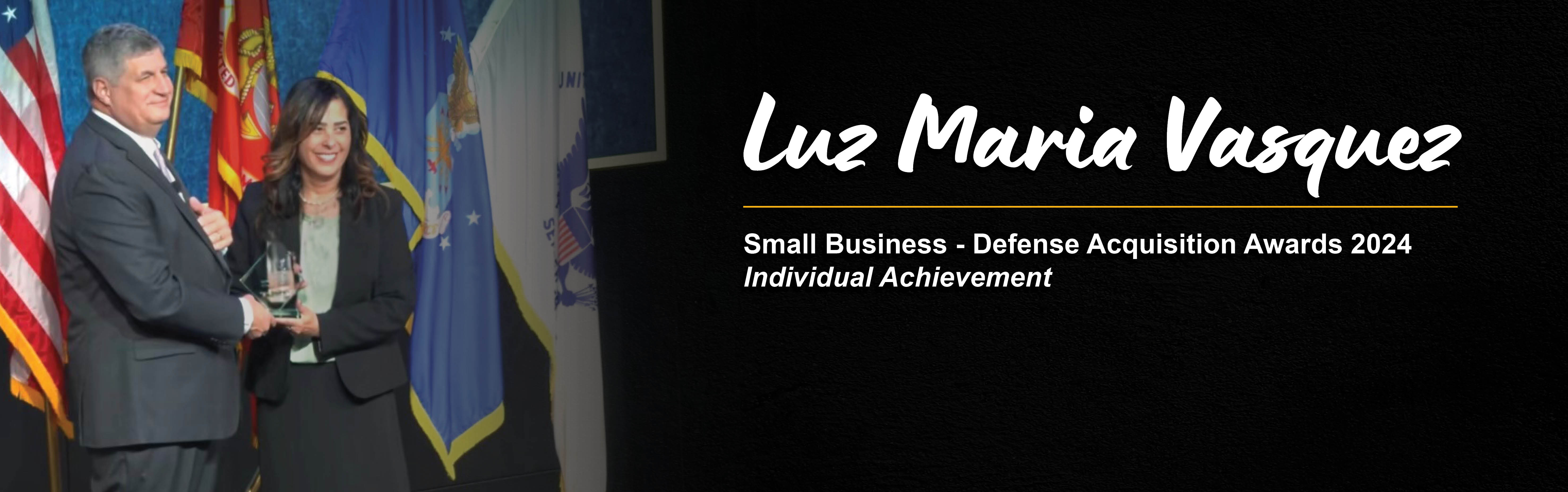 Small Business leader earns Defense Acquisition award > Defense ...