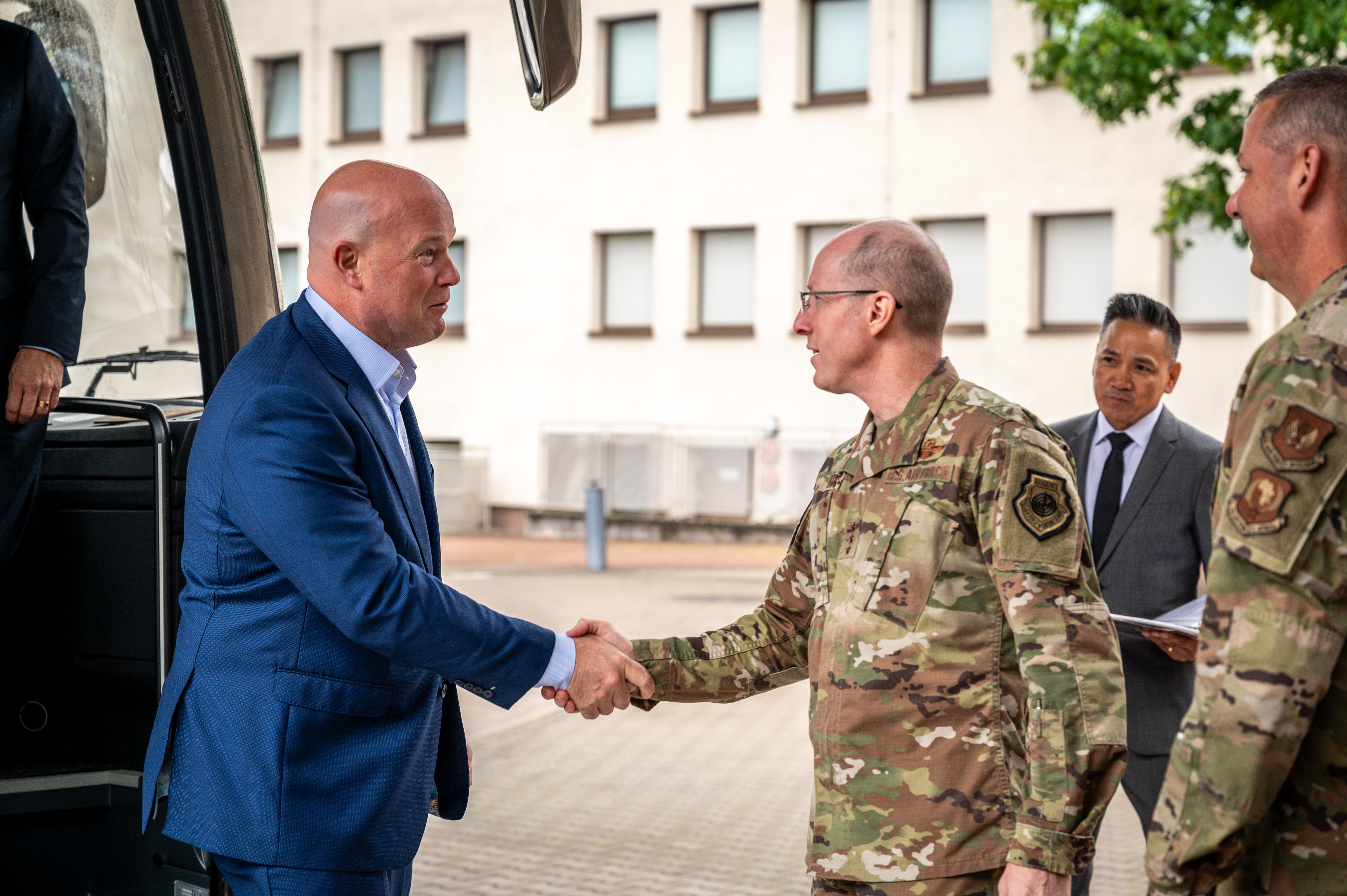 U.S. Permanent Representative to NATO visits USAFE, SPACEFOREUR-AF ...