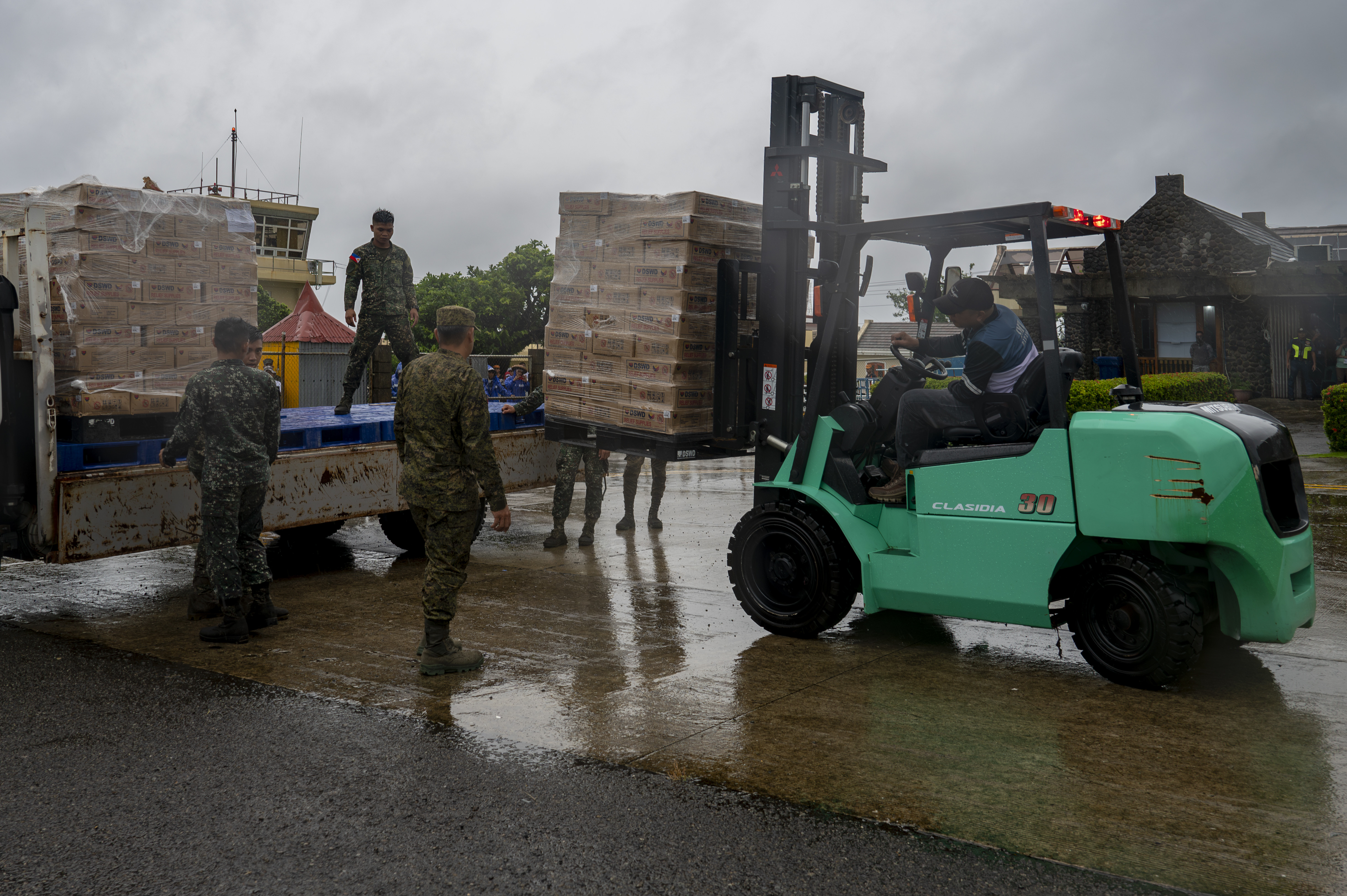CV-22s deliver life-saving supplies to Basco, Philippines following ...