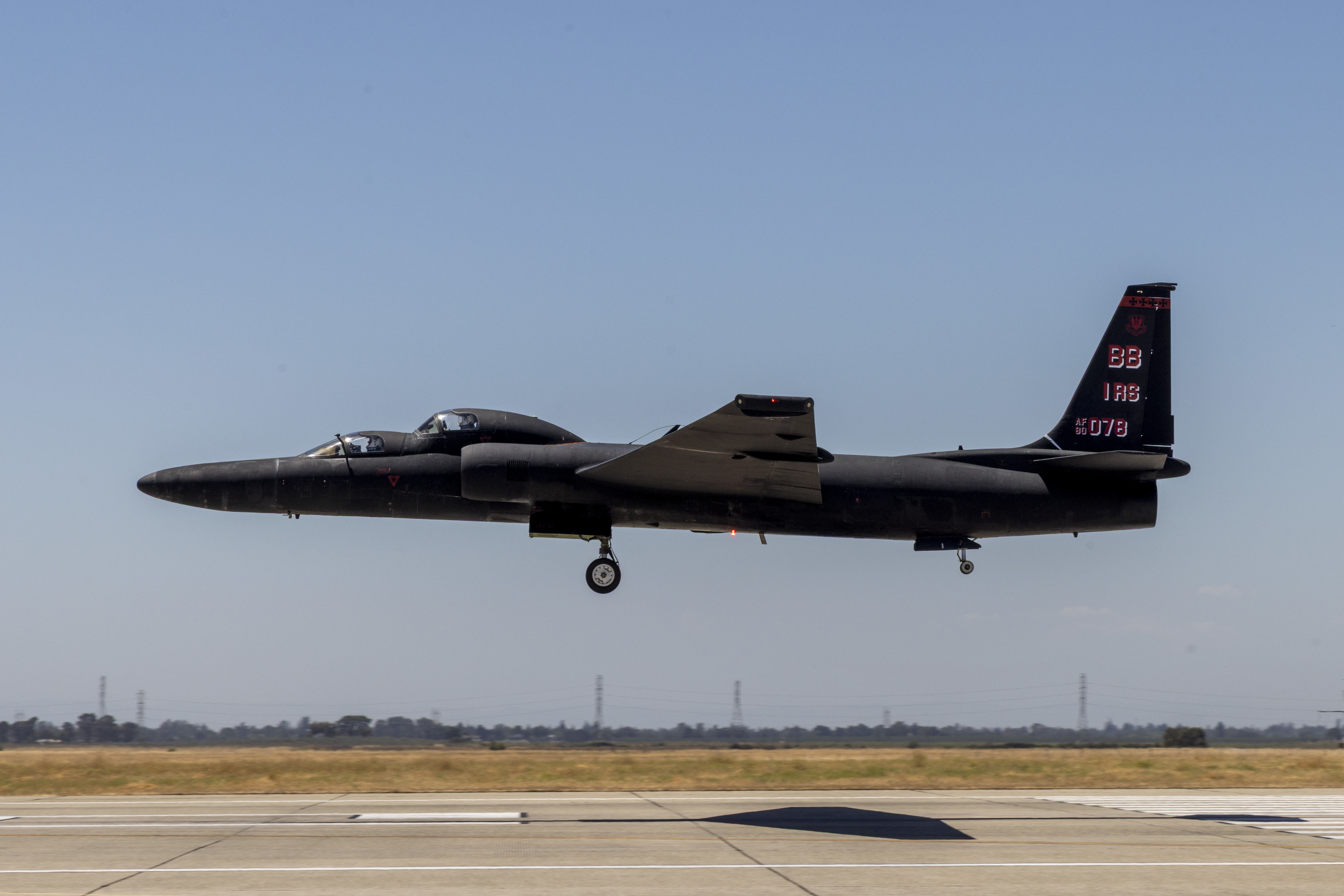 Beale AFB conducts historic U-2 Dragon Lady flight, 11 years in the ...