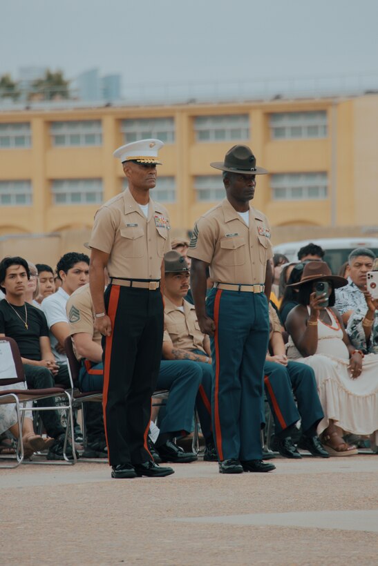 Morning Colors Ceremony and Echo Company Graduation [Image 8 of