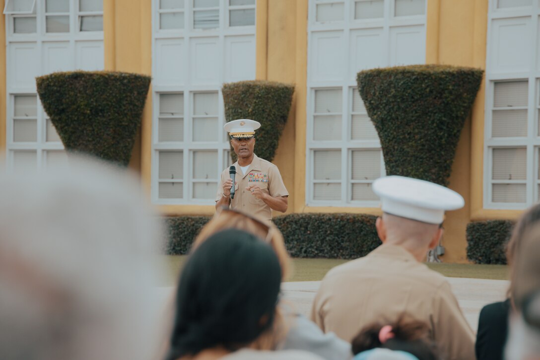 Morning Colors Ceremony and Echo Company Graduation [Image 8 of
