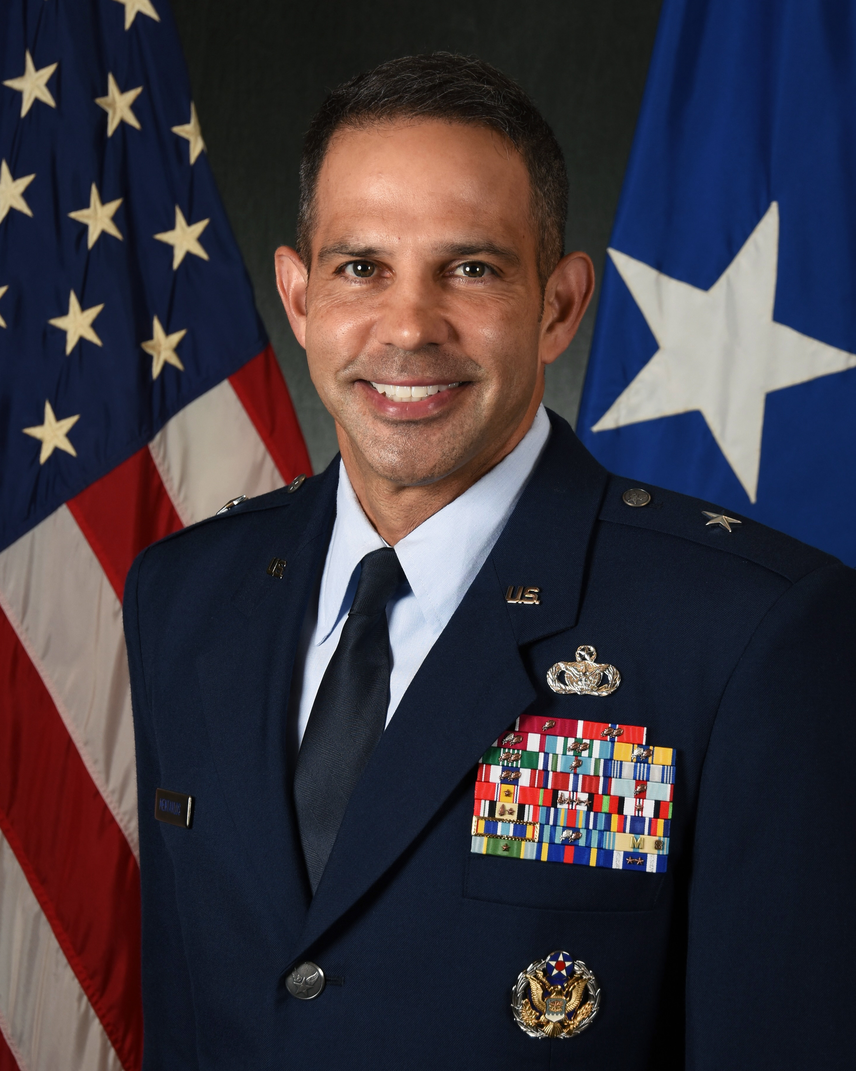 MICHAEL C. MENTAVLOS > Air Force > Biography Display