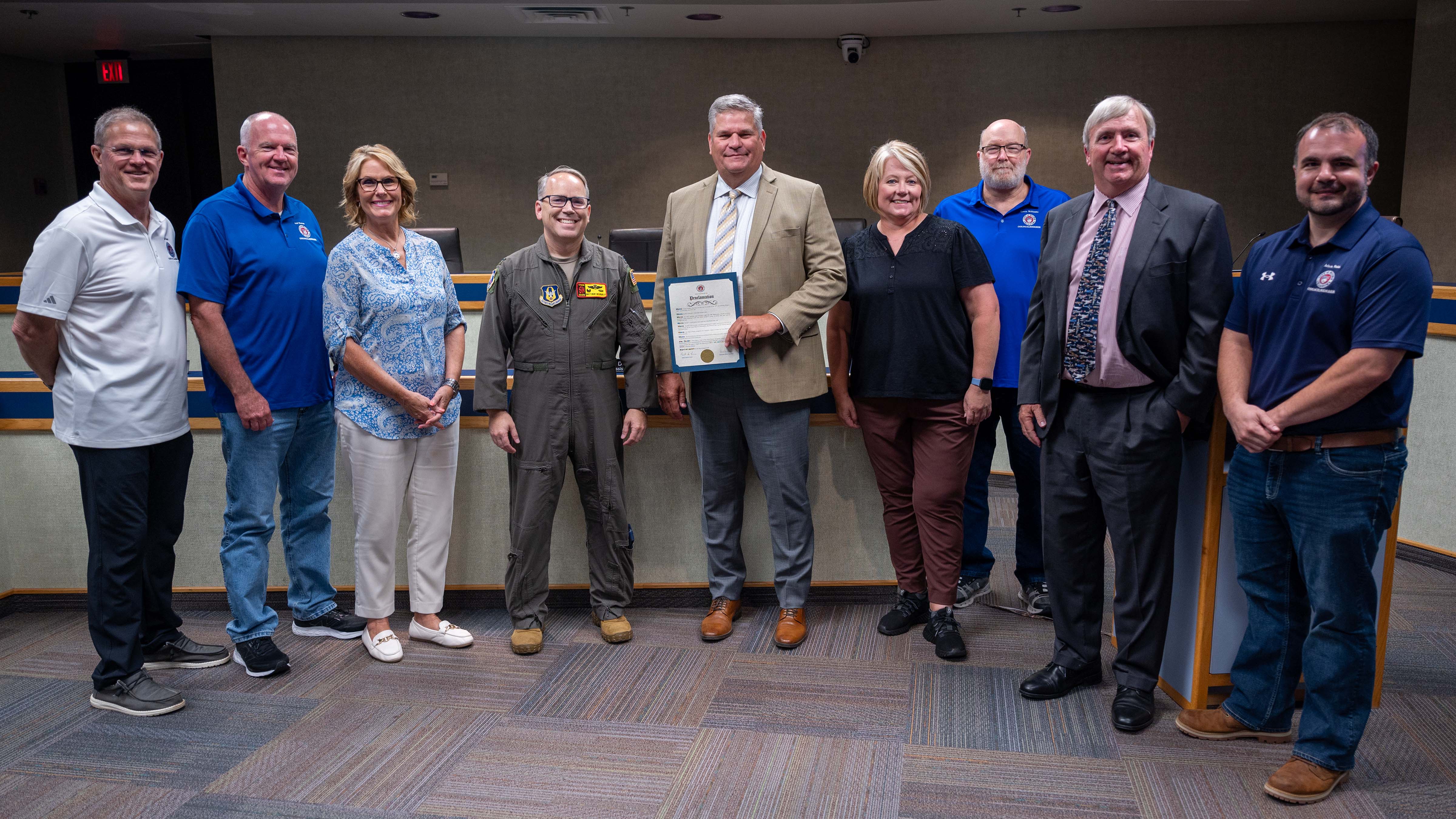 City of Moore honors 507th ARW, recognizes outgoing commander > Tinker ...