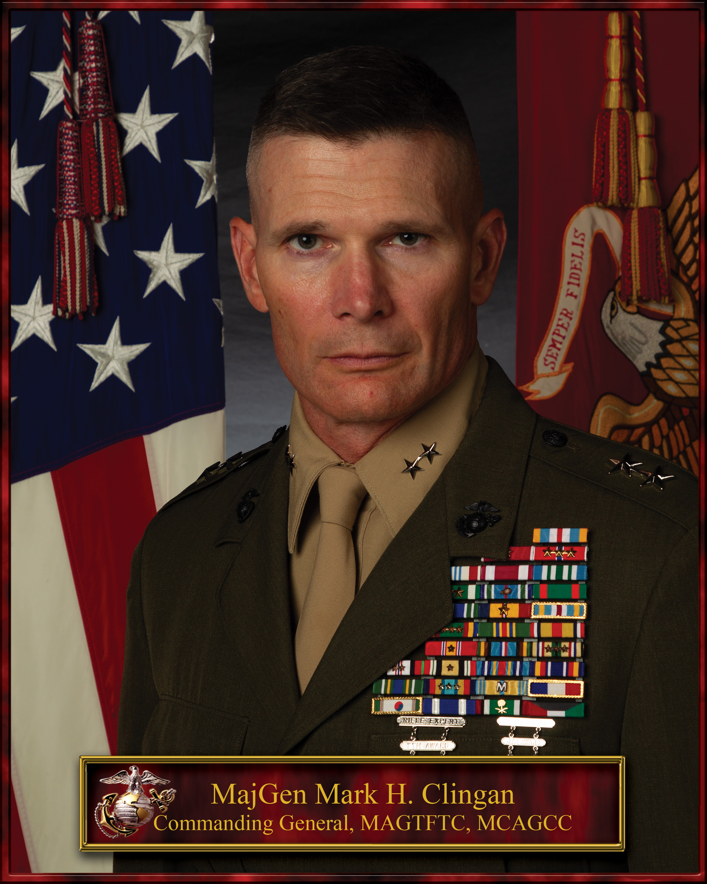 Major General Mark H. Clingan > Marine Corps Air Ground Combat Center ...