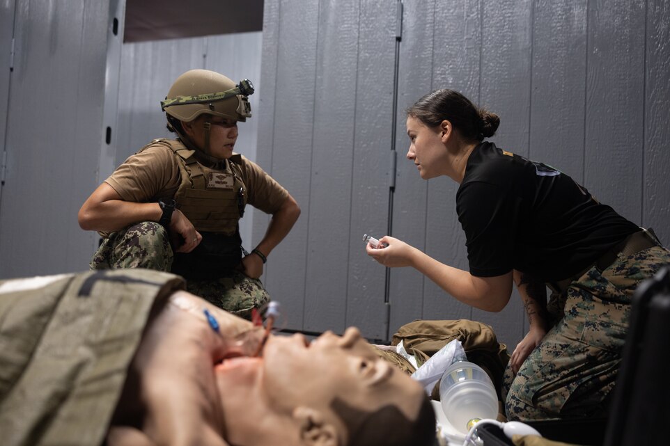 2nd MLG first ever Marine Corps command to host Tier IV TCCC course > II Marine Expeditionary ...