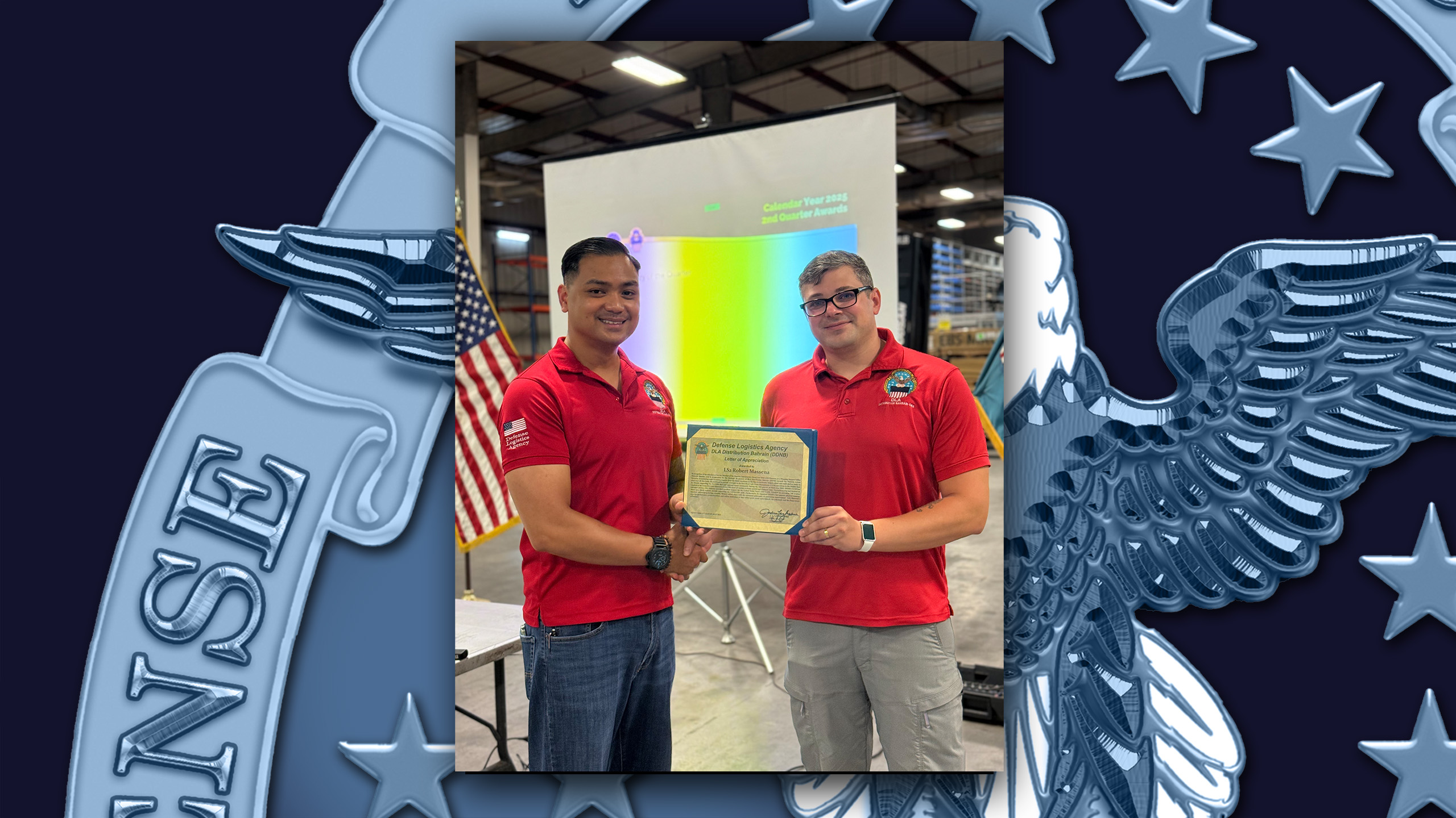 DLA Distribution Bahrain commander recognizes employees, shares ...