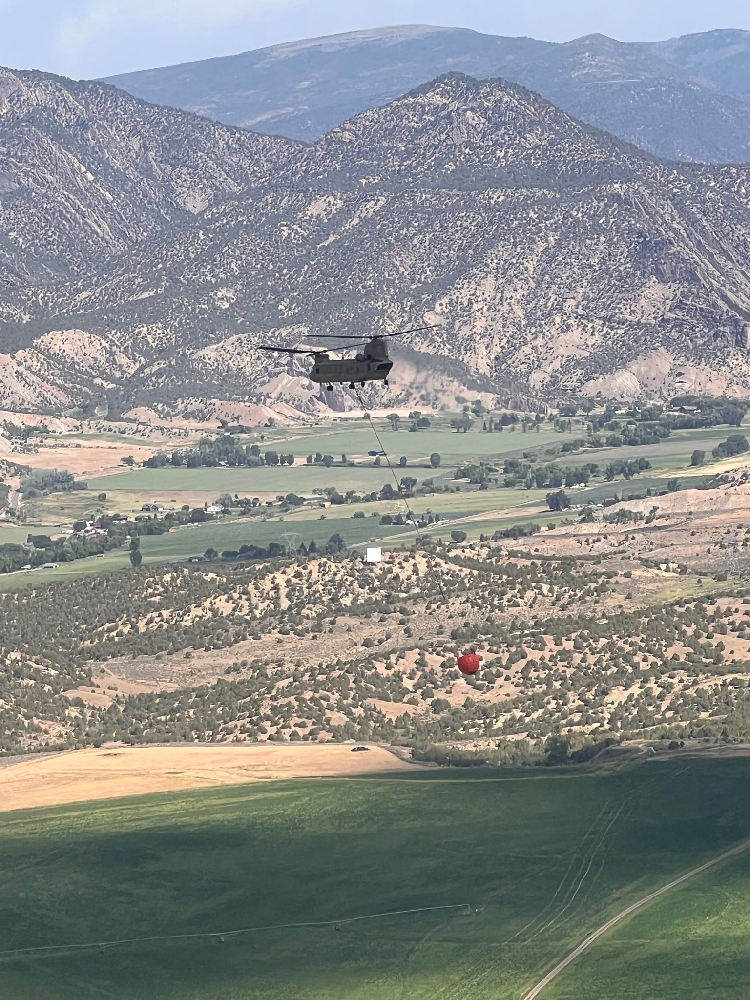Colorado National Guard assisting Rio Blanco County with aerial ...