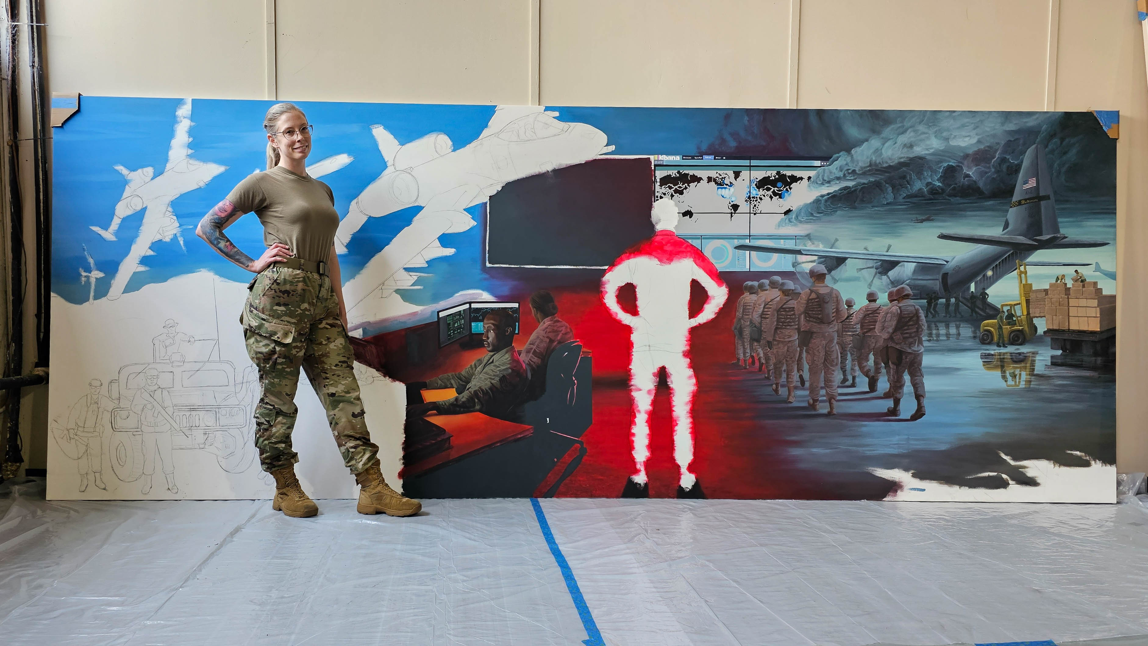 Drawn into the story of the Maryland Air National Guard > 175th Wing ...