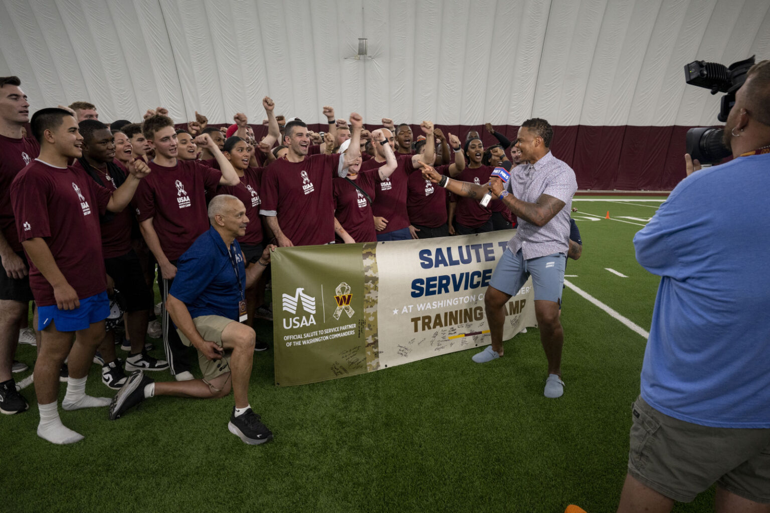 Washington Commanders Hold Military Appreciation Day > U.S. Department ...