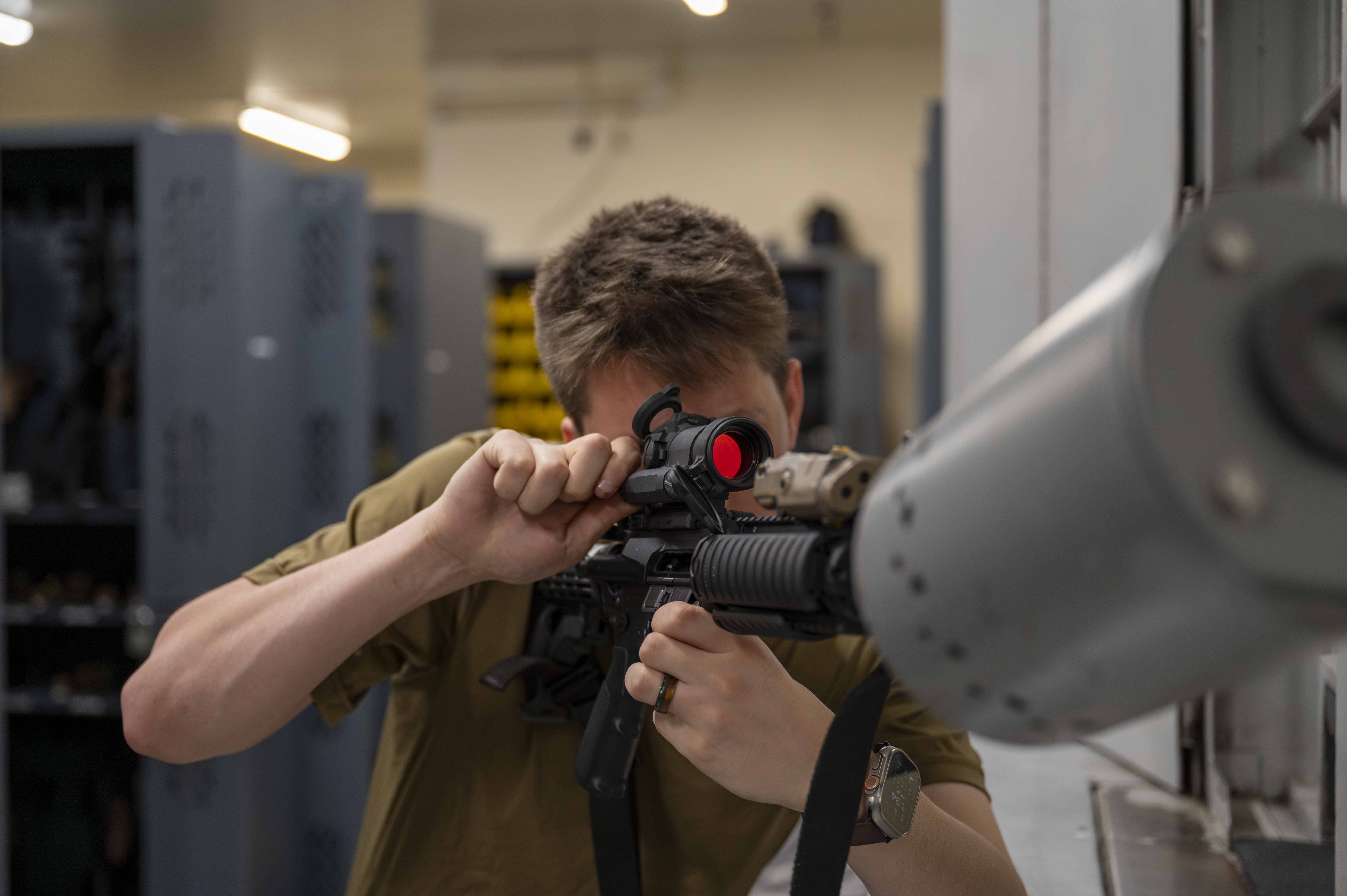 Fortress of defense: Fairchild's security forces armory > Fairchild Air ...