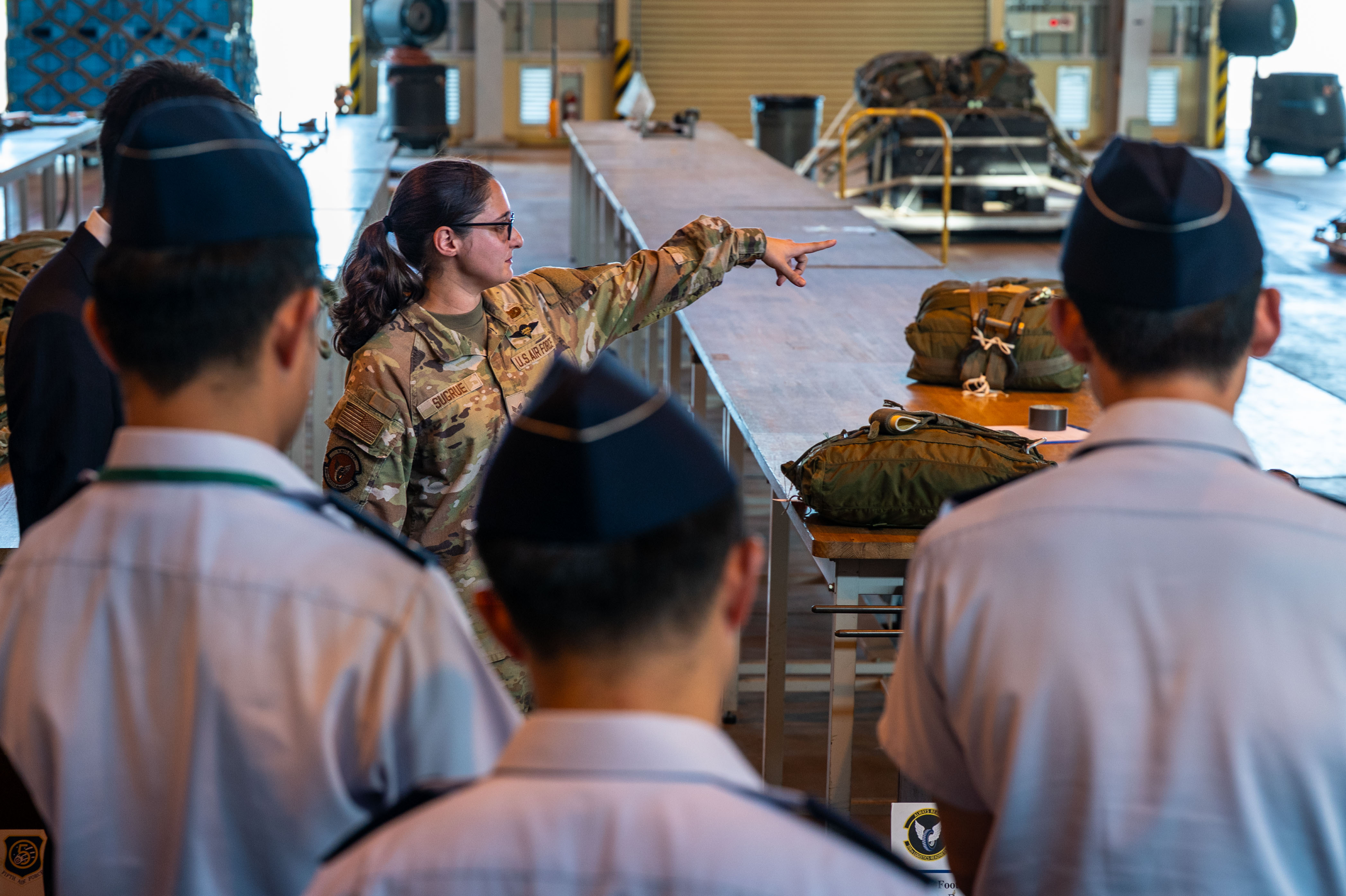374 LRS hosts JASDF in logistics officer training course > Yokota Air ...