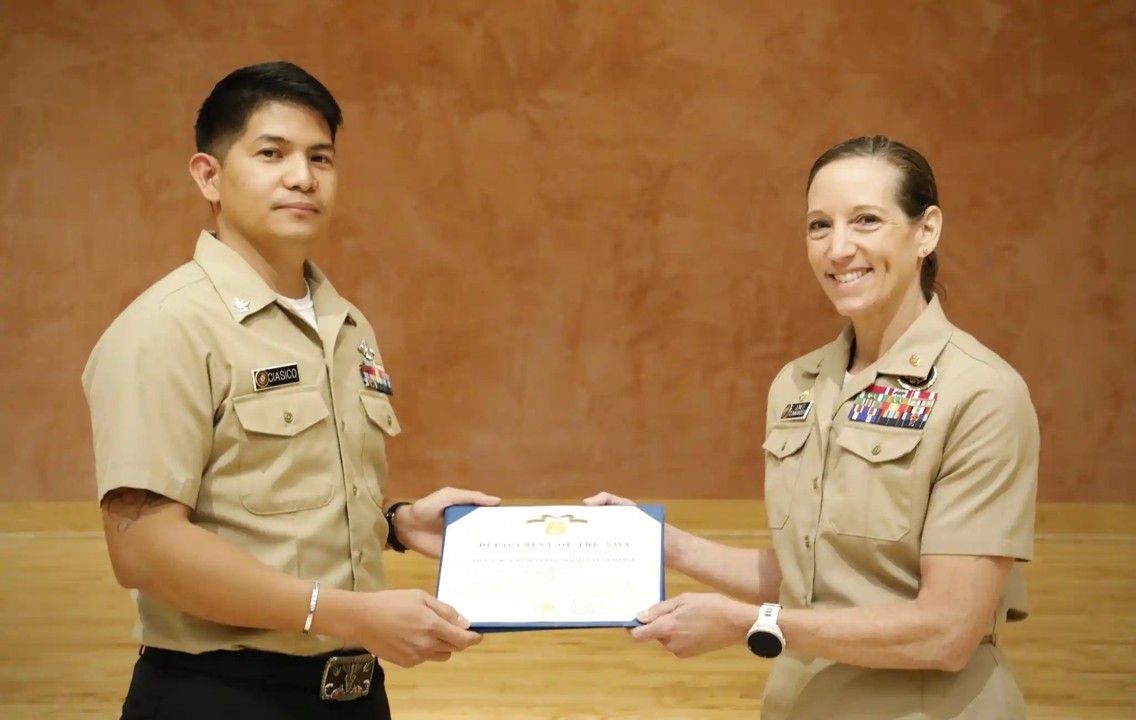 Corpsman Up: Naval Medical Research Command Medical Tech Administers ...