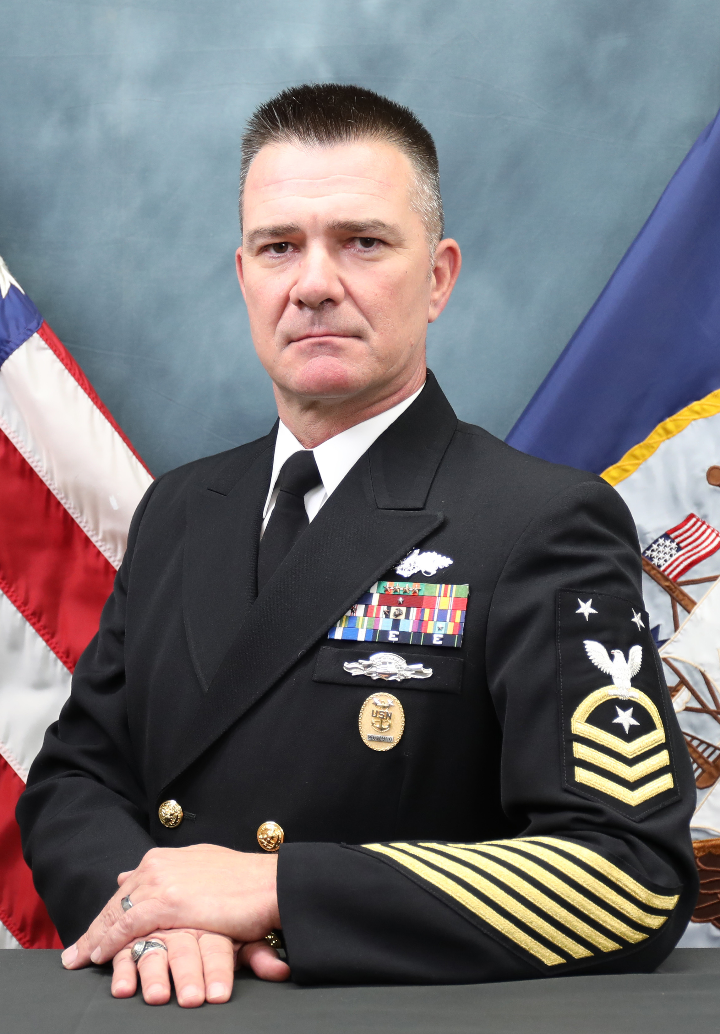 Command Master Chief Frank C. Queenlacombe > Naval Education and ...