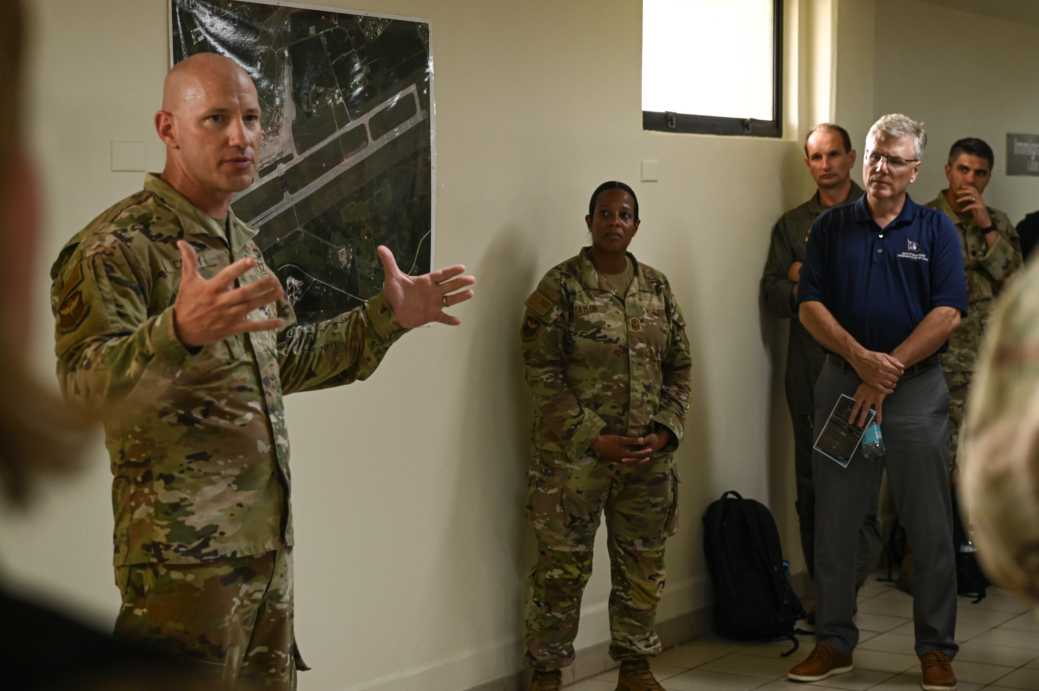 Secretary of the Air Force Visits 11 ATF