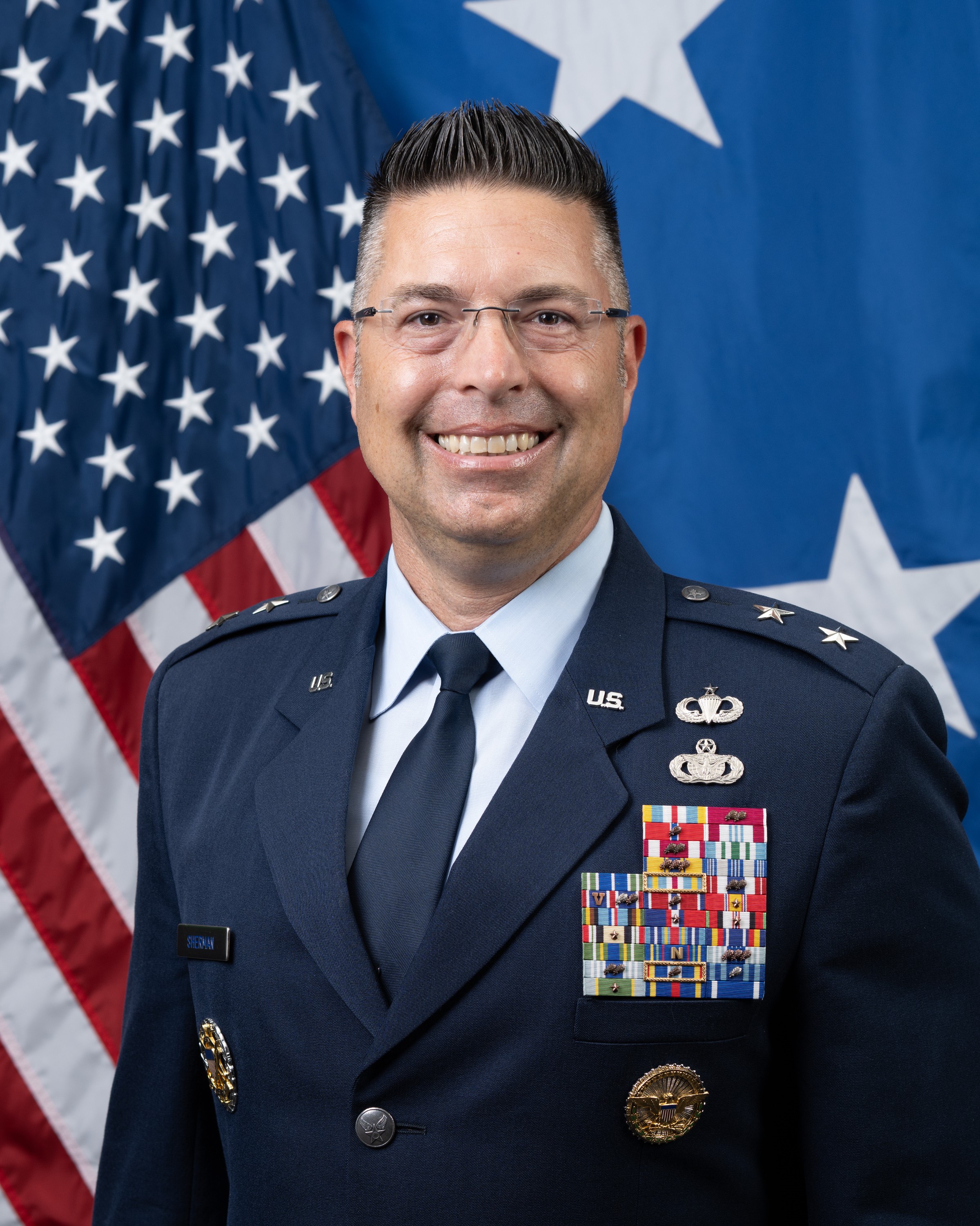 THOMAS P. SHERMAN > Air Force > Biography Display