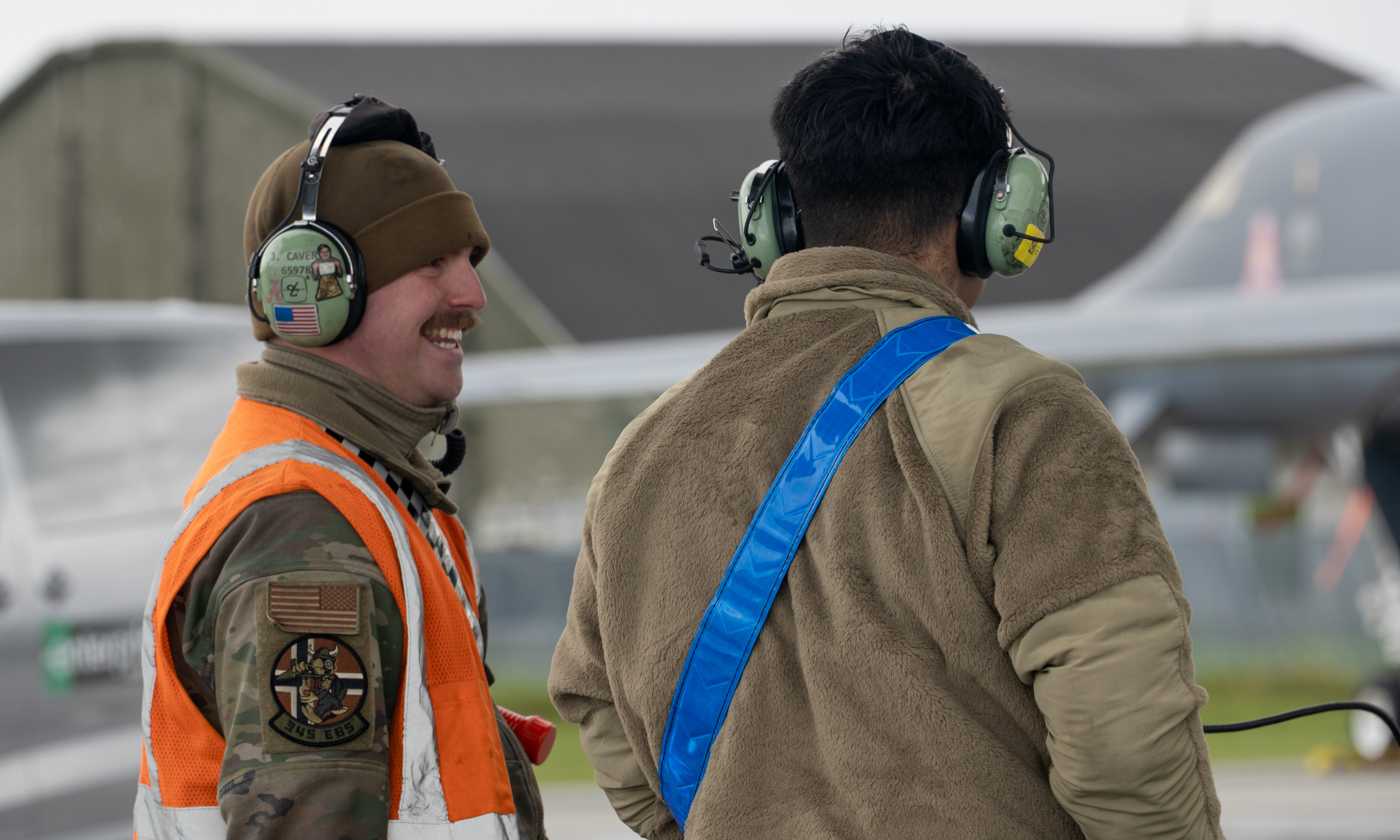 345th EBS supports BTF operations in Norway