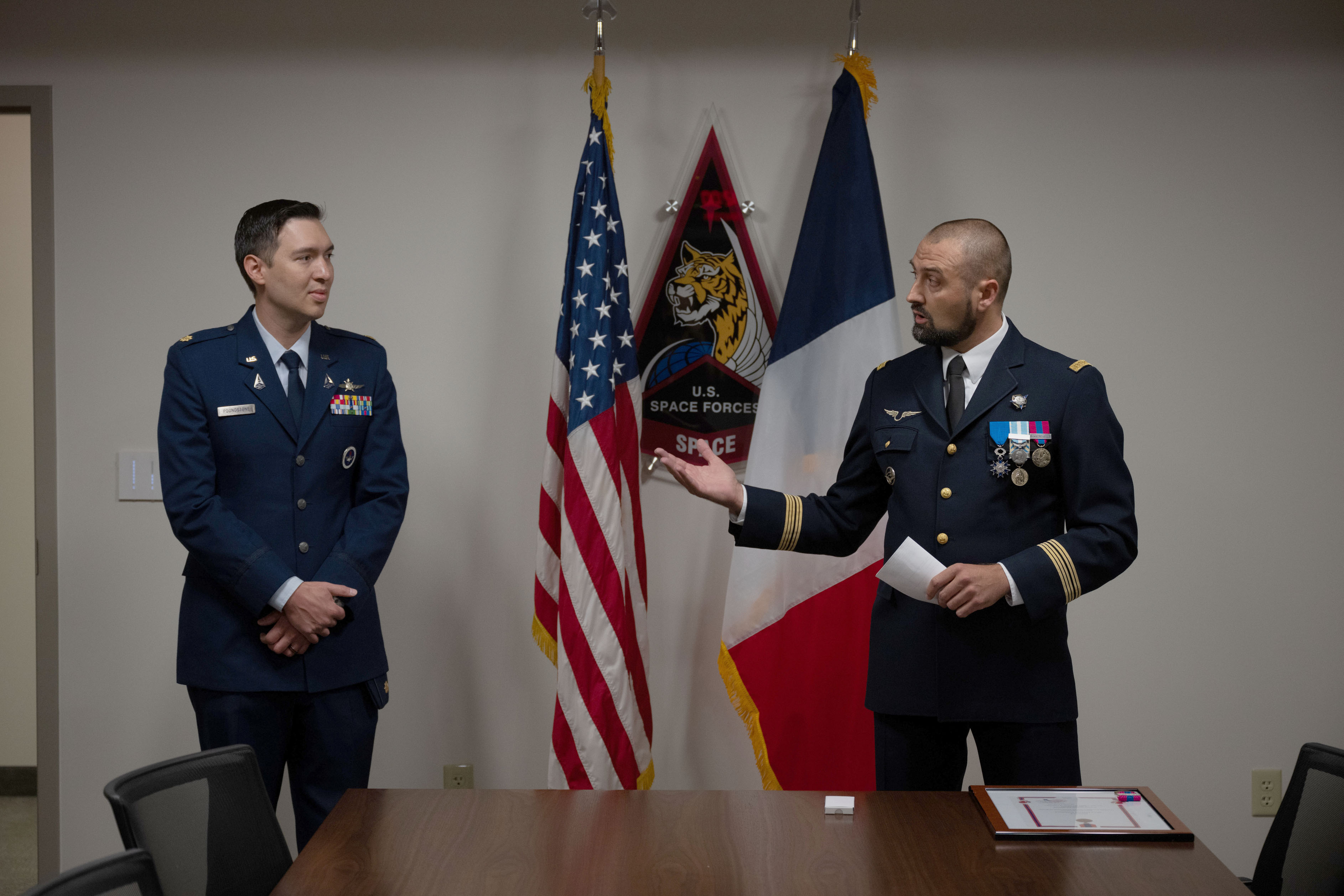 Space Force Officer Receives French Defense Medal for Historic ...