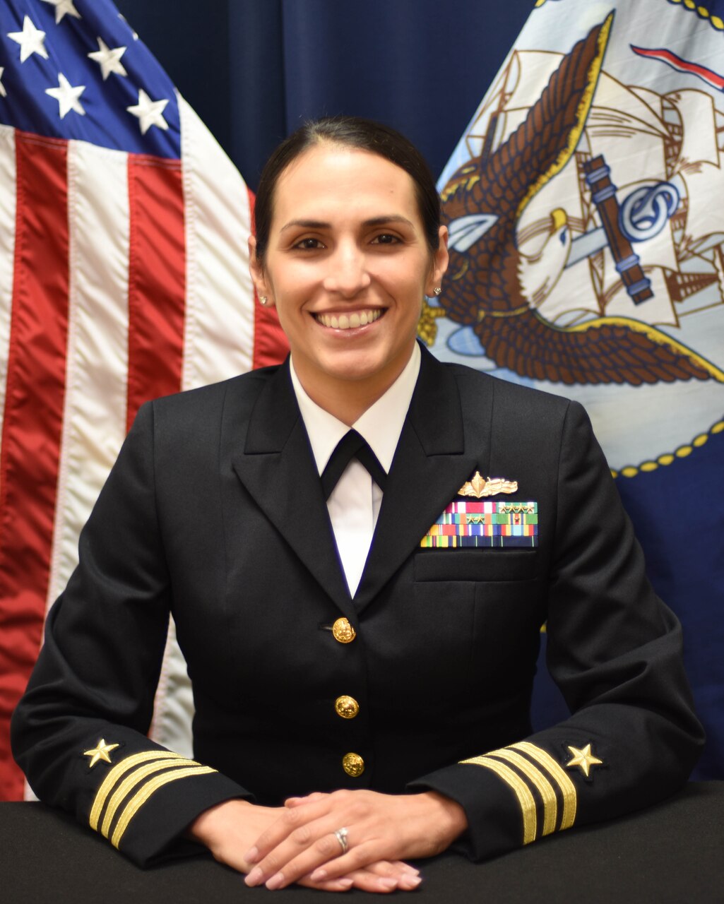 Commander Veronica Y. Baker > Naval Education and Training Command > Leadership Biography