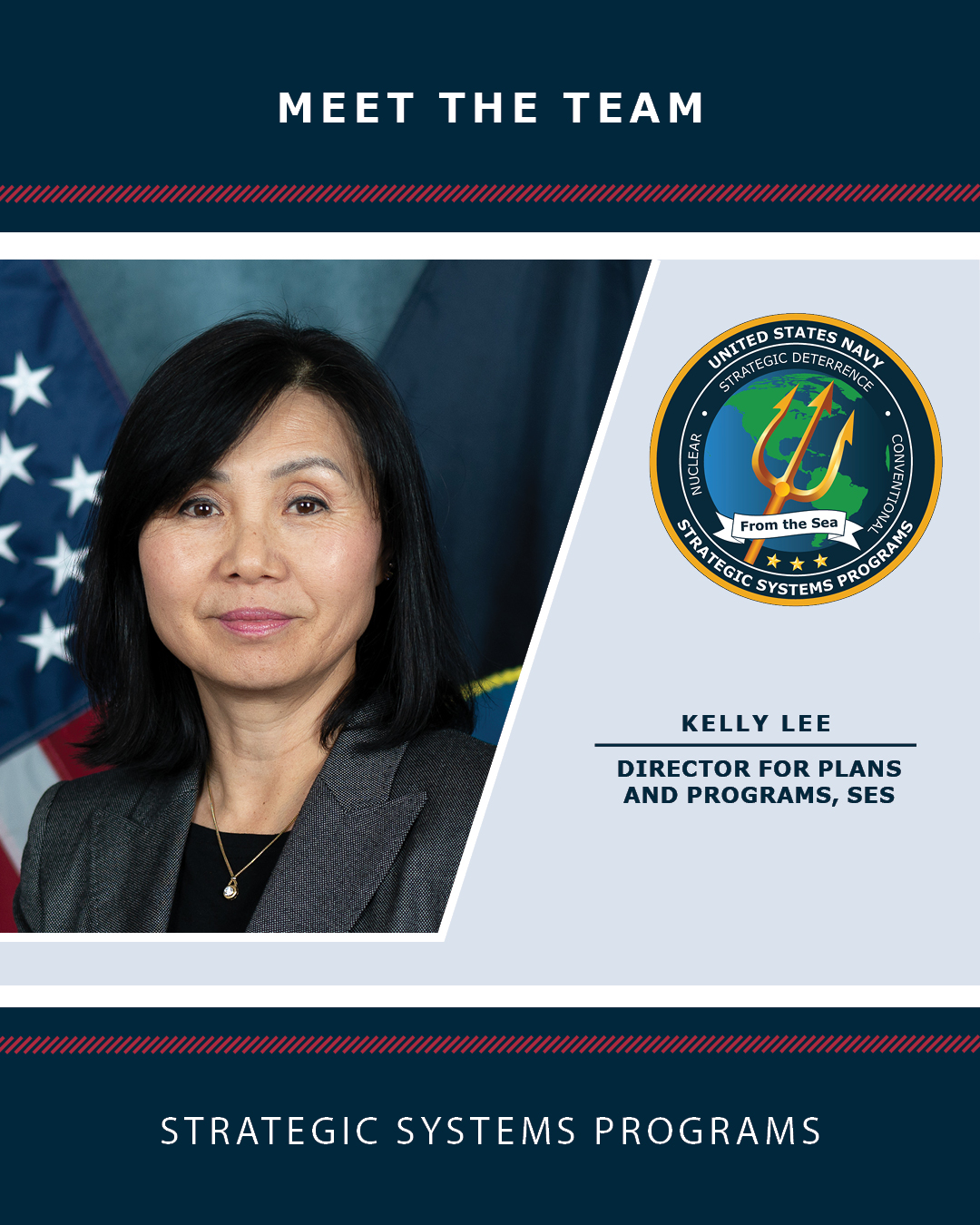 Meet the Team: Ms. Kelly Lee, SES, Director for Plans and Programs ...