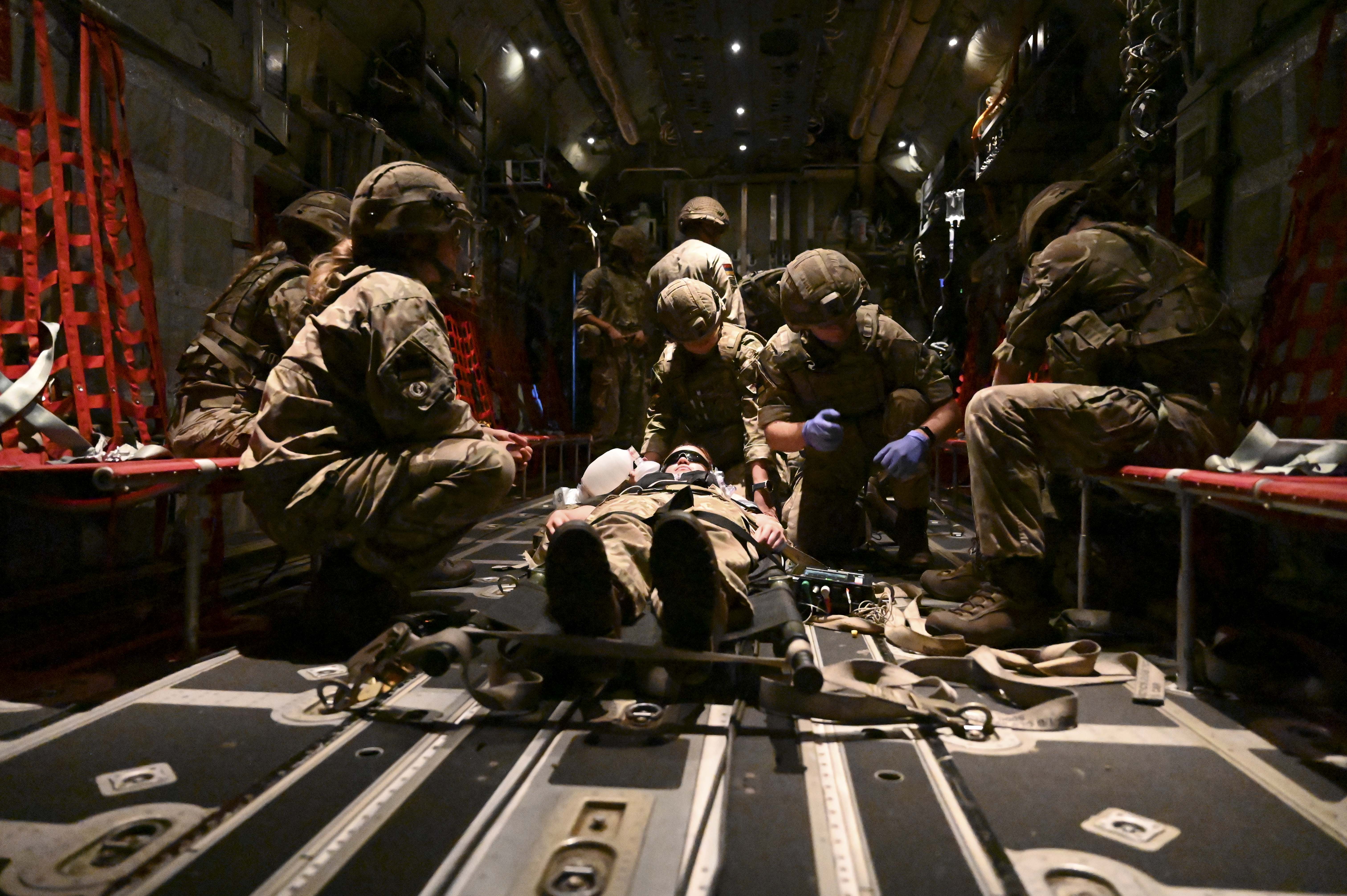 Mobility Serpent: Team Mildenhall conducts contingency medical field ...