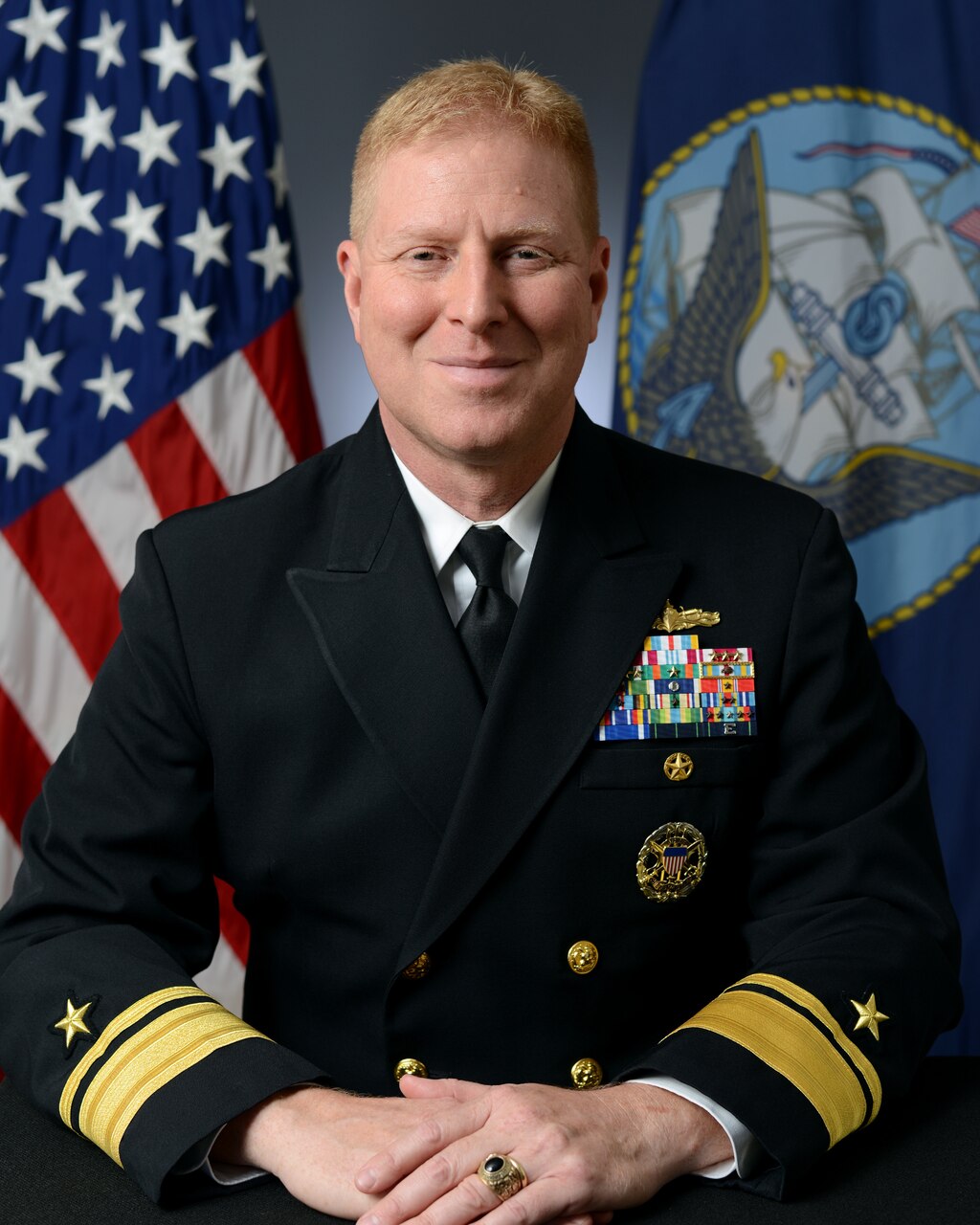 Rear Admiral Tom Moninger > United States Navy > BioDisplay