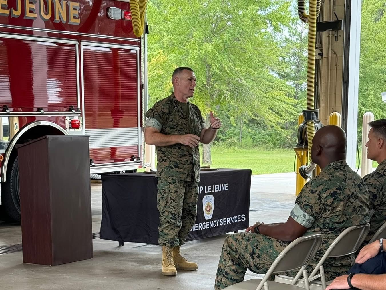 Camp Lejeune FESD Named 2024 Fire Department of the Year