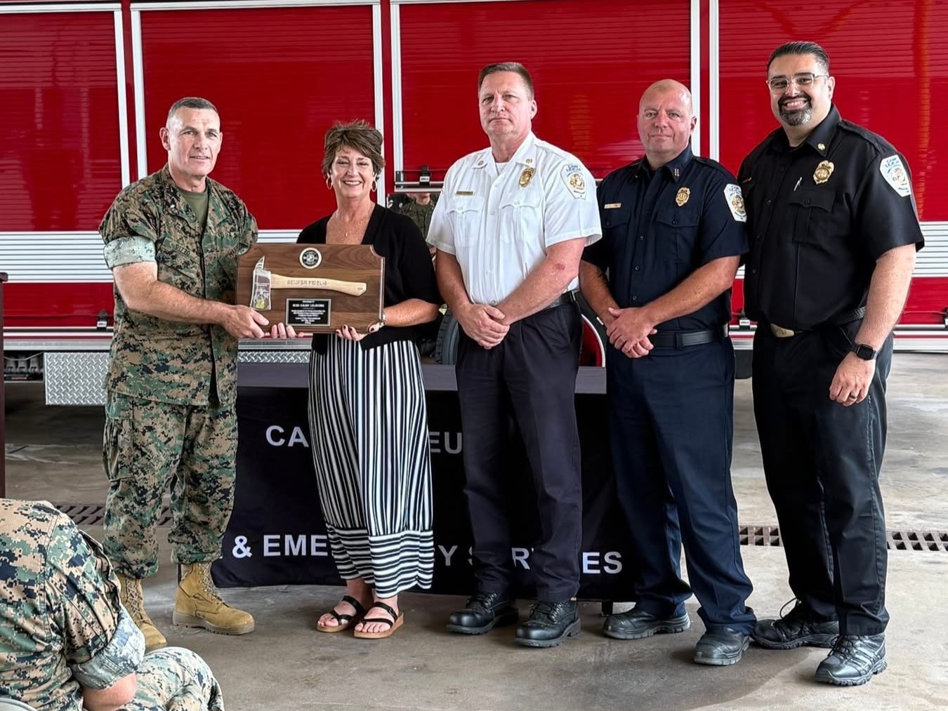 MCB Camp Lejeune Fire Department Named 2024 Marine Corps Fire ...