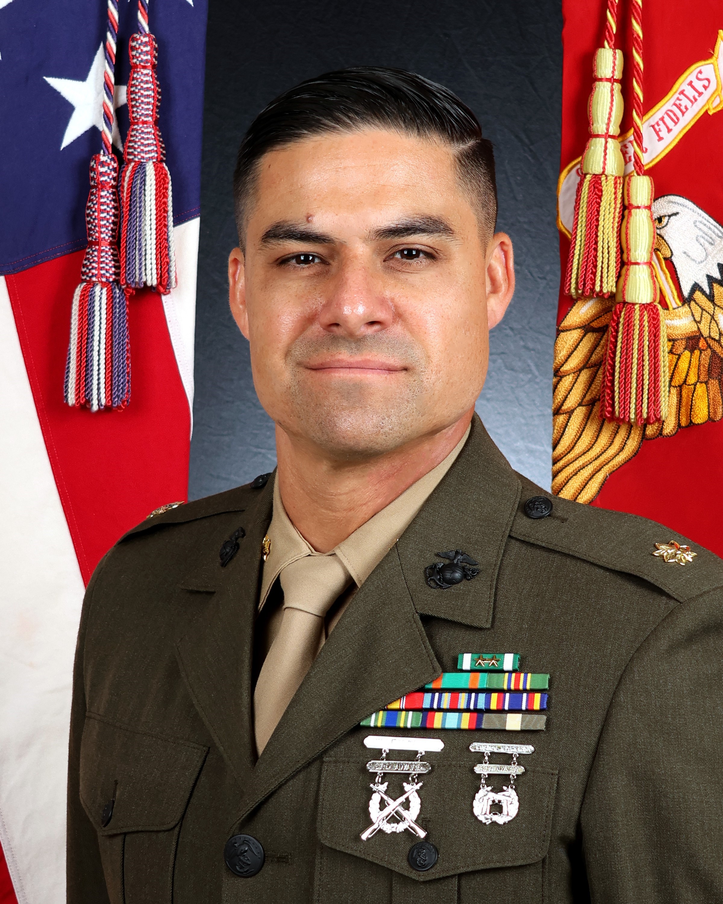 Major Christian Peterson > 8th Marine Corps District > Biography