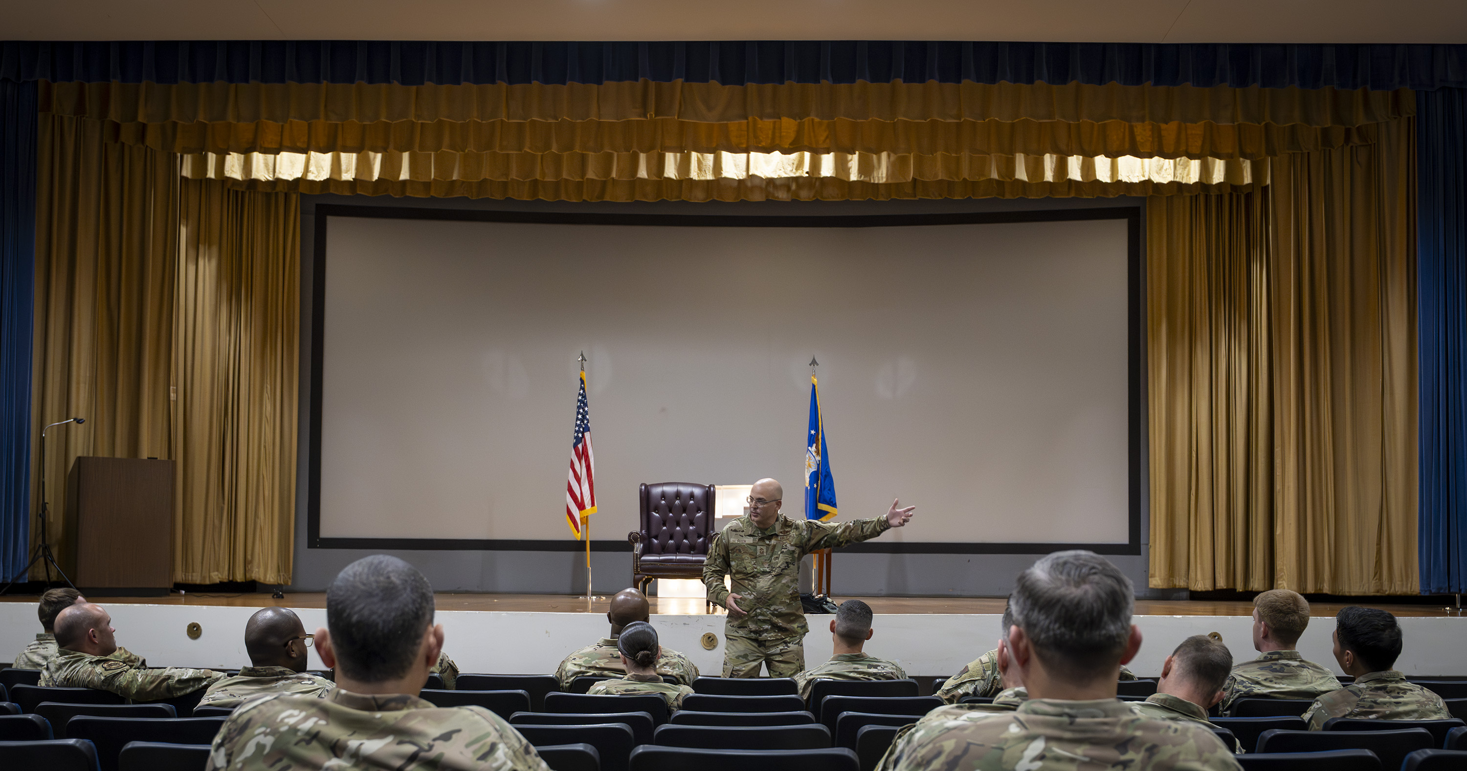 Major command chief visits Eglin's enlisted ranks > Eighteenth Air ...