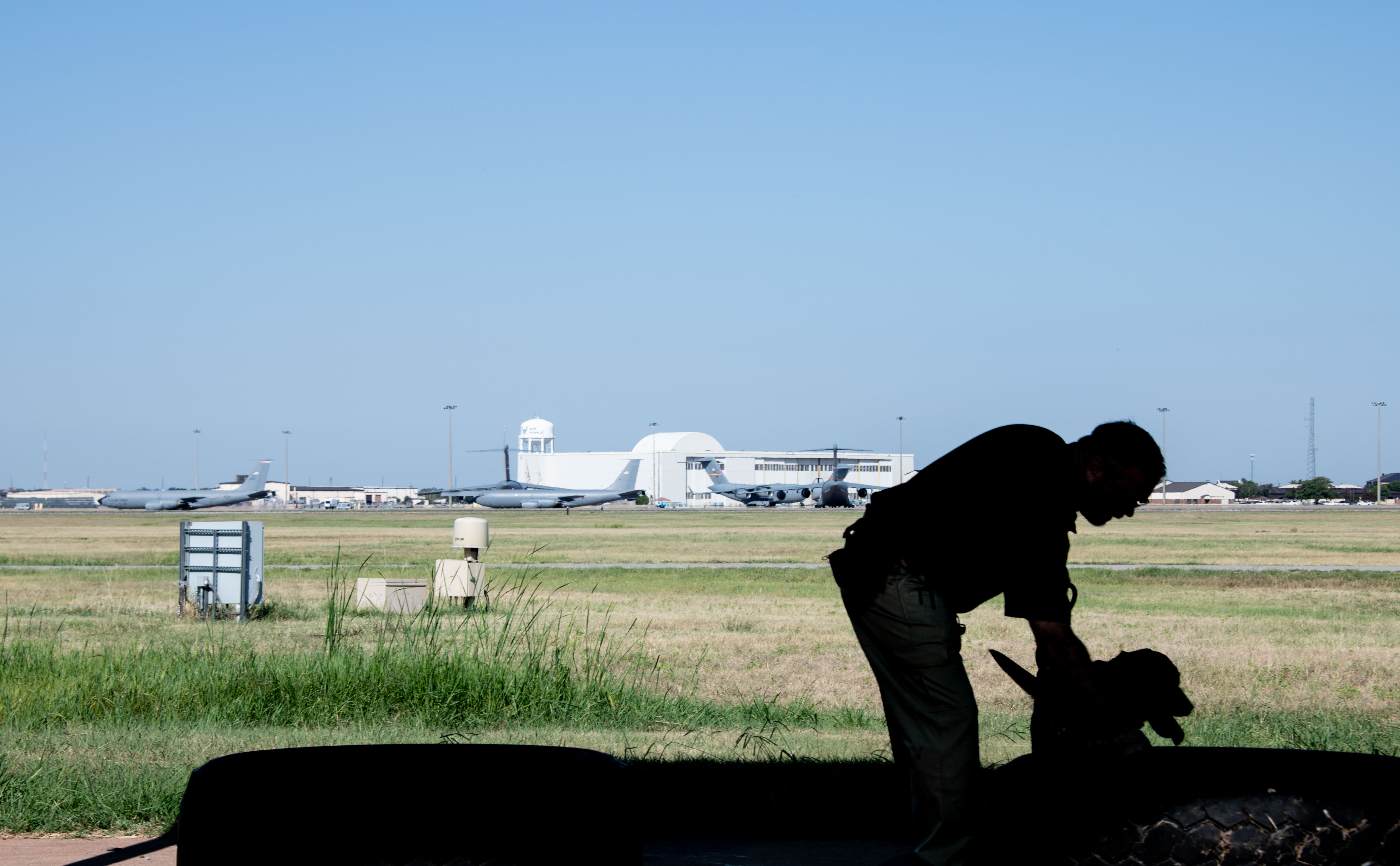 Altus Security Forces K9s partner with federal agencies for training ...