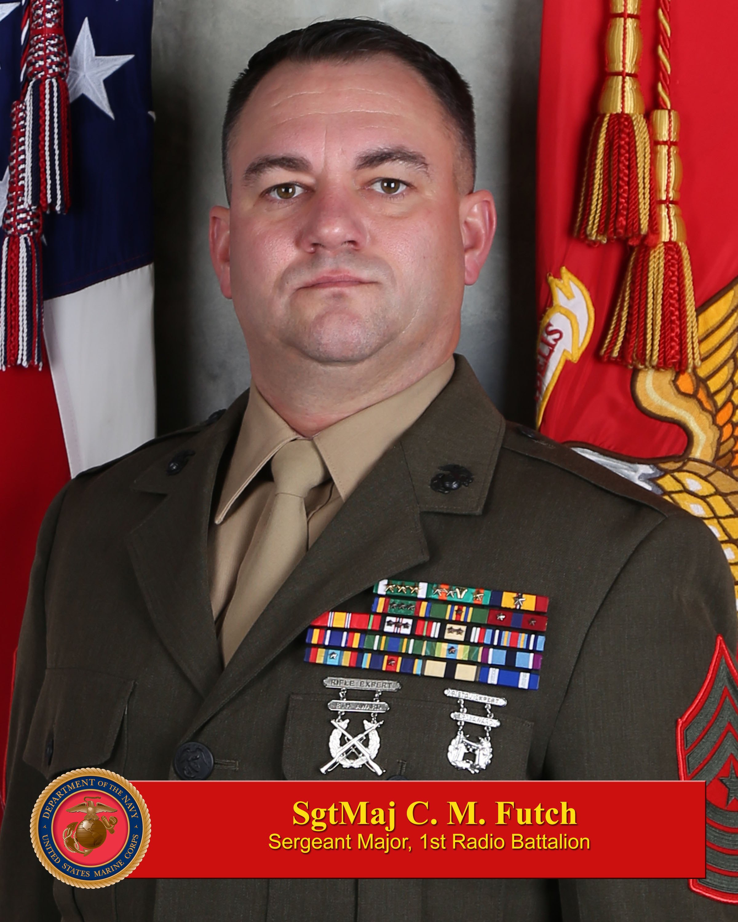 Sgt. Maj. Christopher M. Futch > I Marine Expeditionary Force > Biography