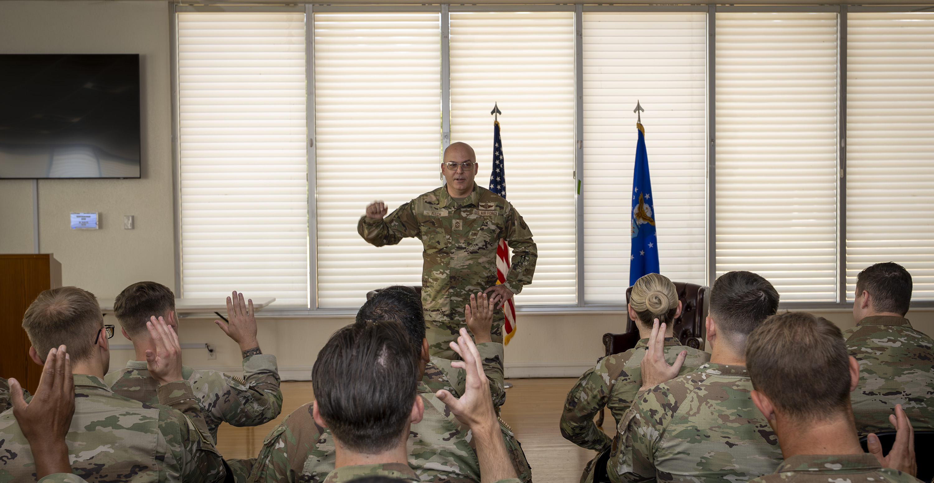 AFMC command chief visits Eglin's enlisted ranks (photos) > Air Force ...