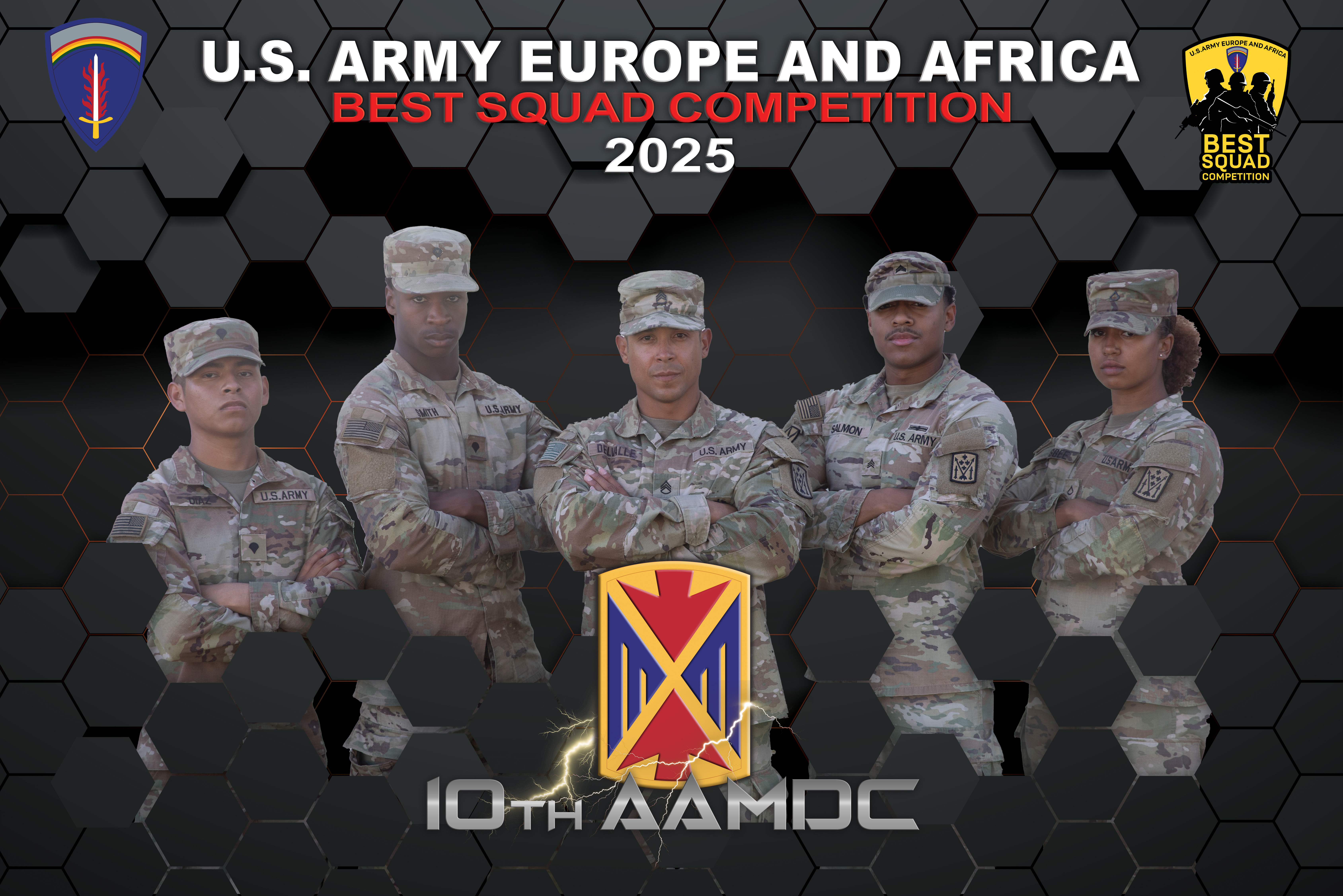 10th Army Air and Missile Defense Command Best Squad Team
