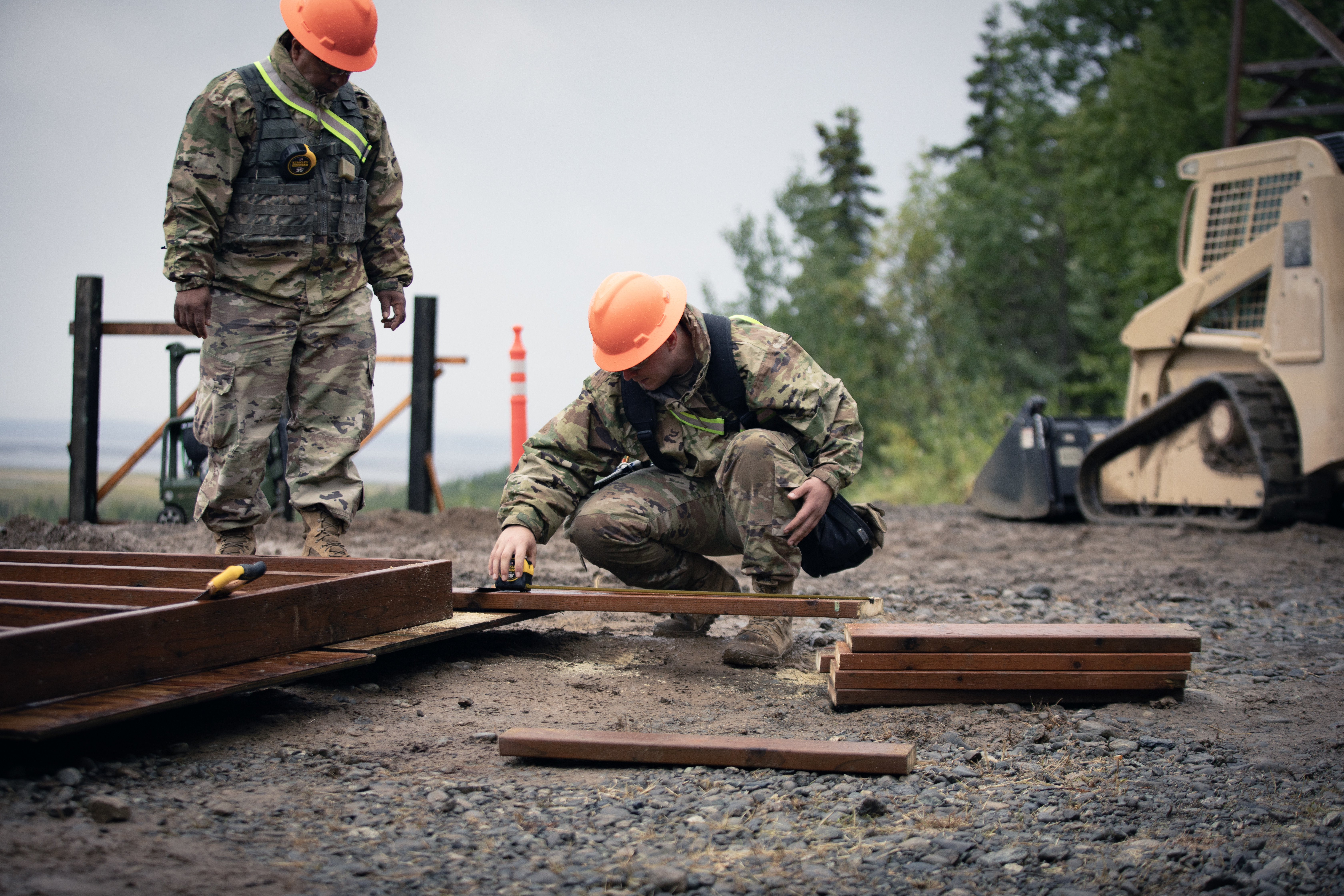 Alaska Guard Engineers Rebuild Observation Posts During Annual Training ...