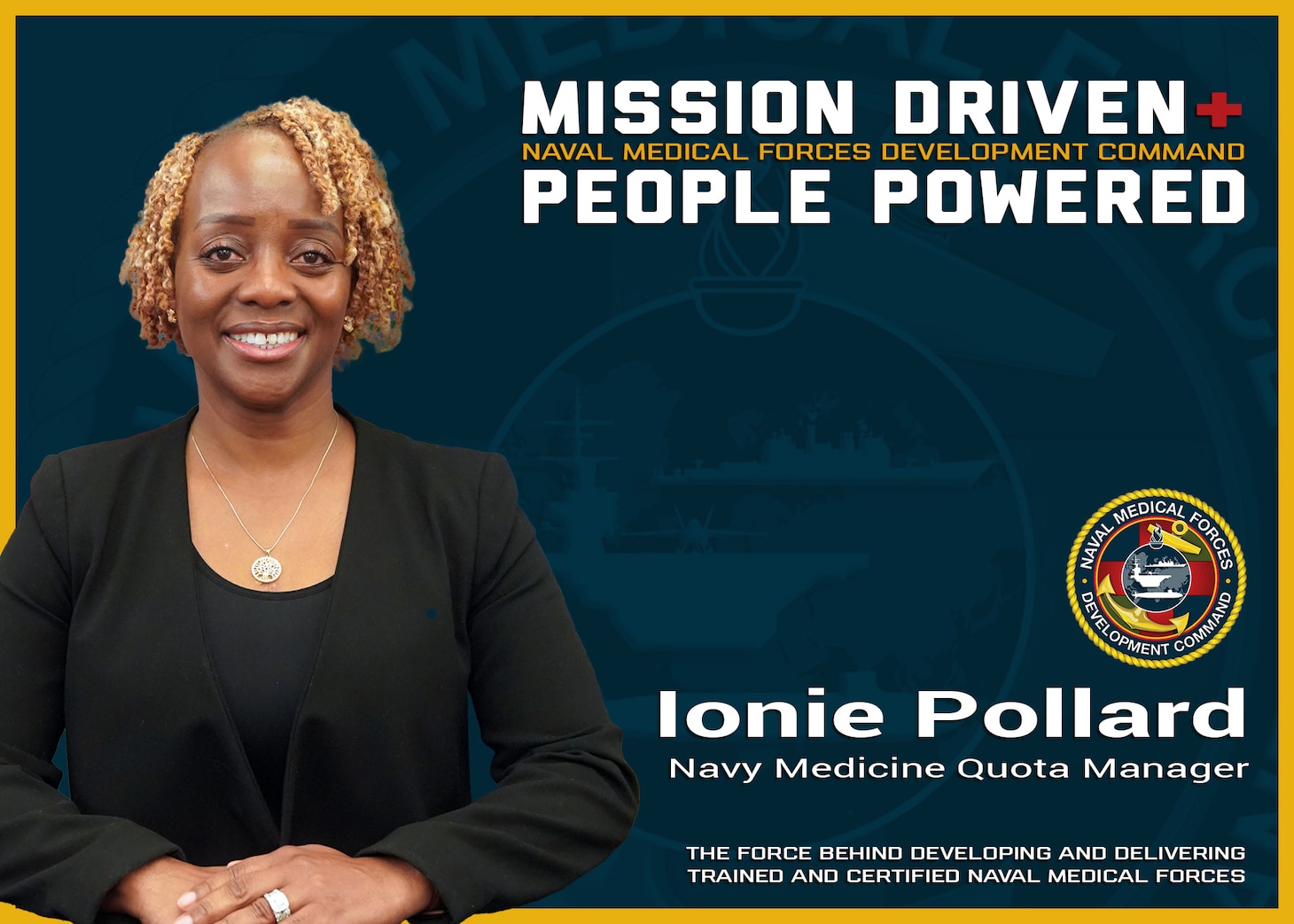 NMFDC: Mission Driven-People Powered - Ionie Pollard > Navy Medicine ...