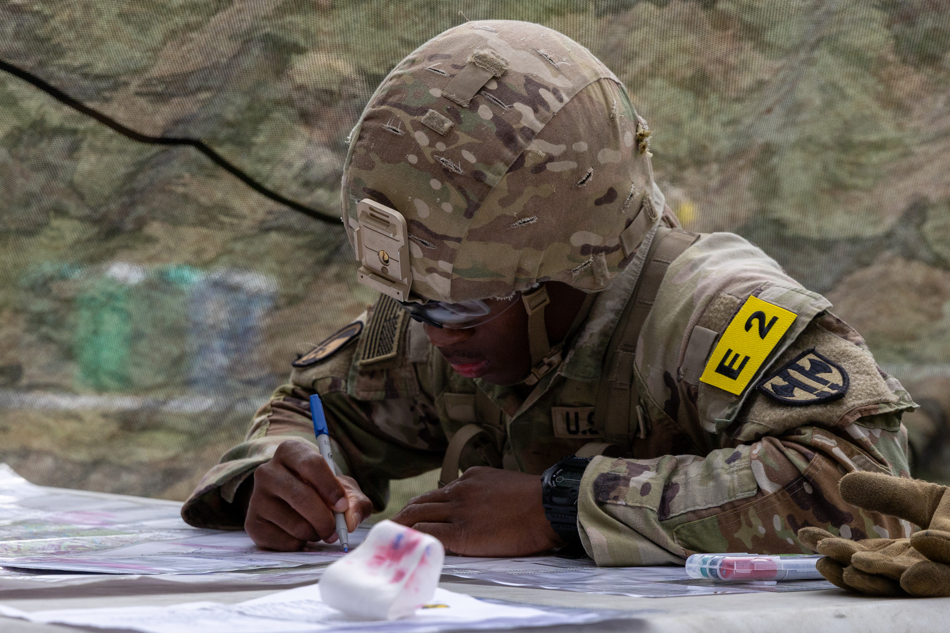 Plotting points on a map during day two