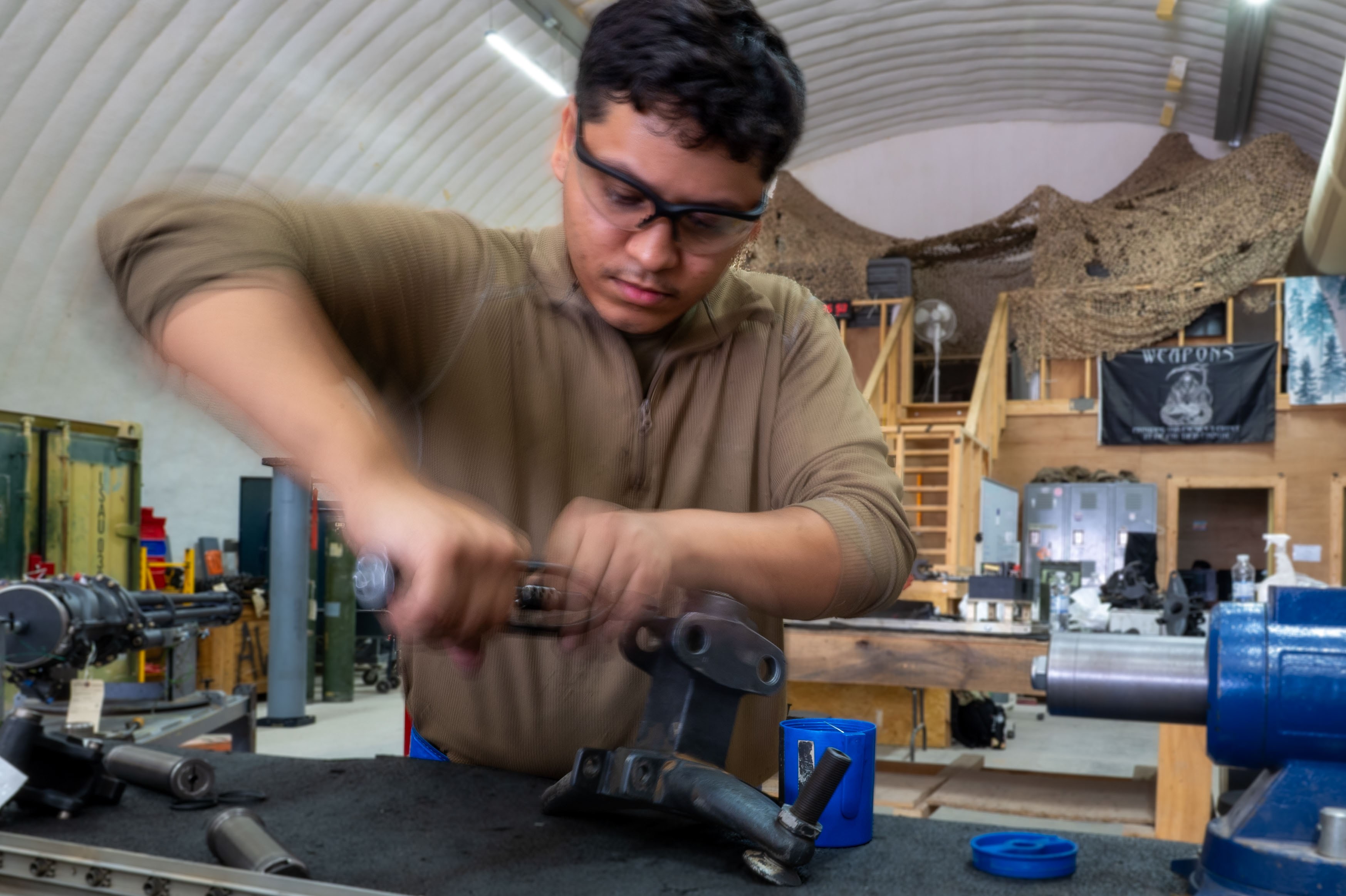 Backbone of 378th EMXS: Weapons backshop > U.S. Air Forces Central ...