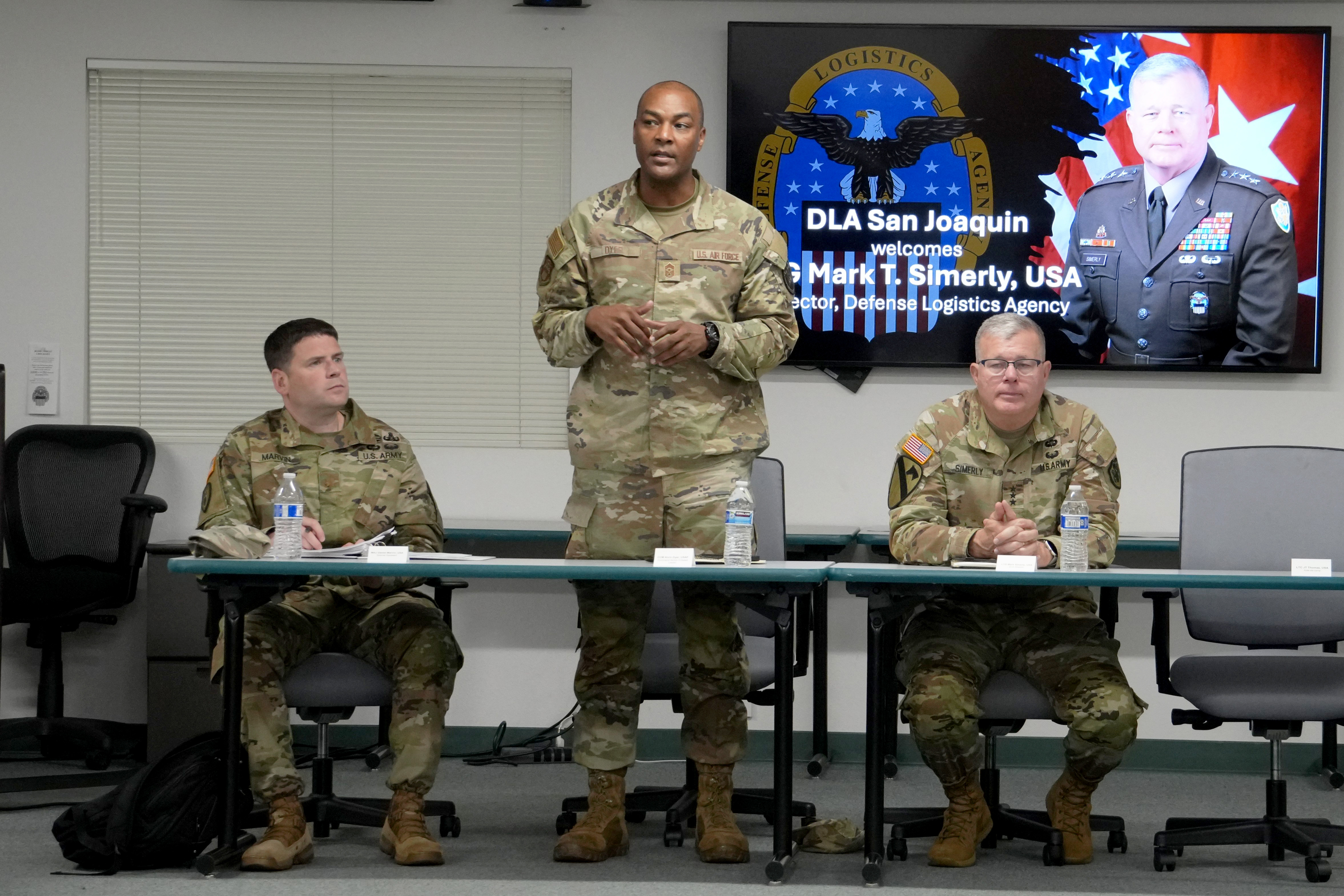 DLA director, senior enlisted leader visit DLA Distribution San Joaquin ...