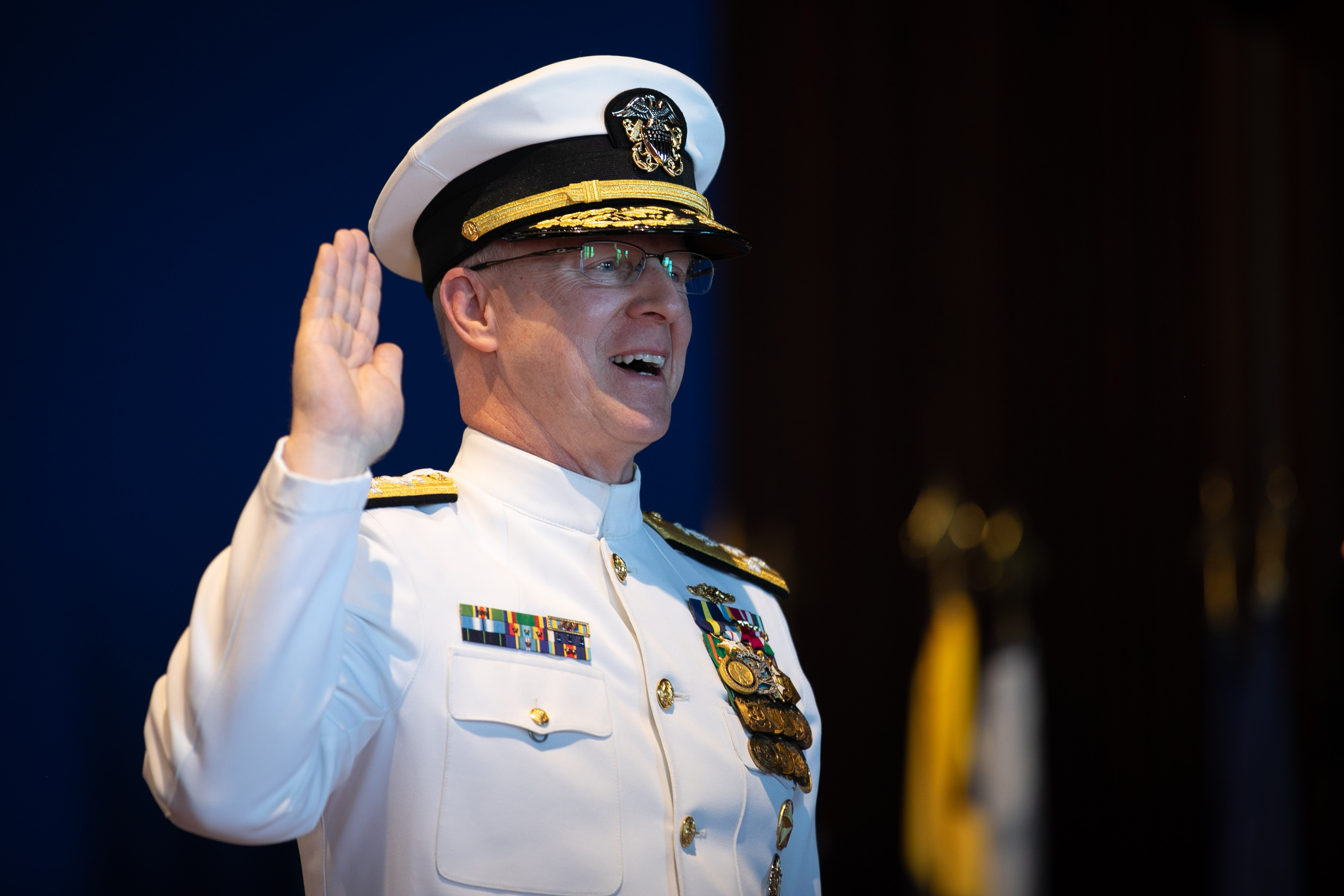 Caudle Takes Helm as 34th Chief of Naval Operations > United States ...