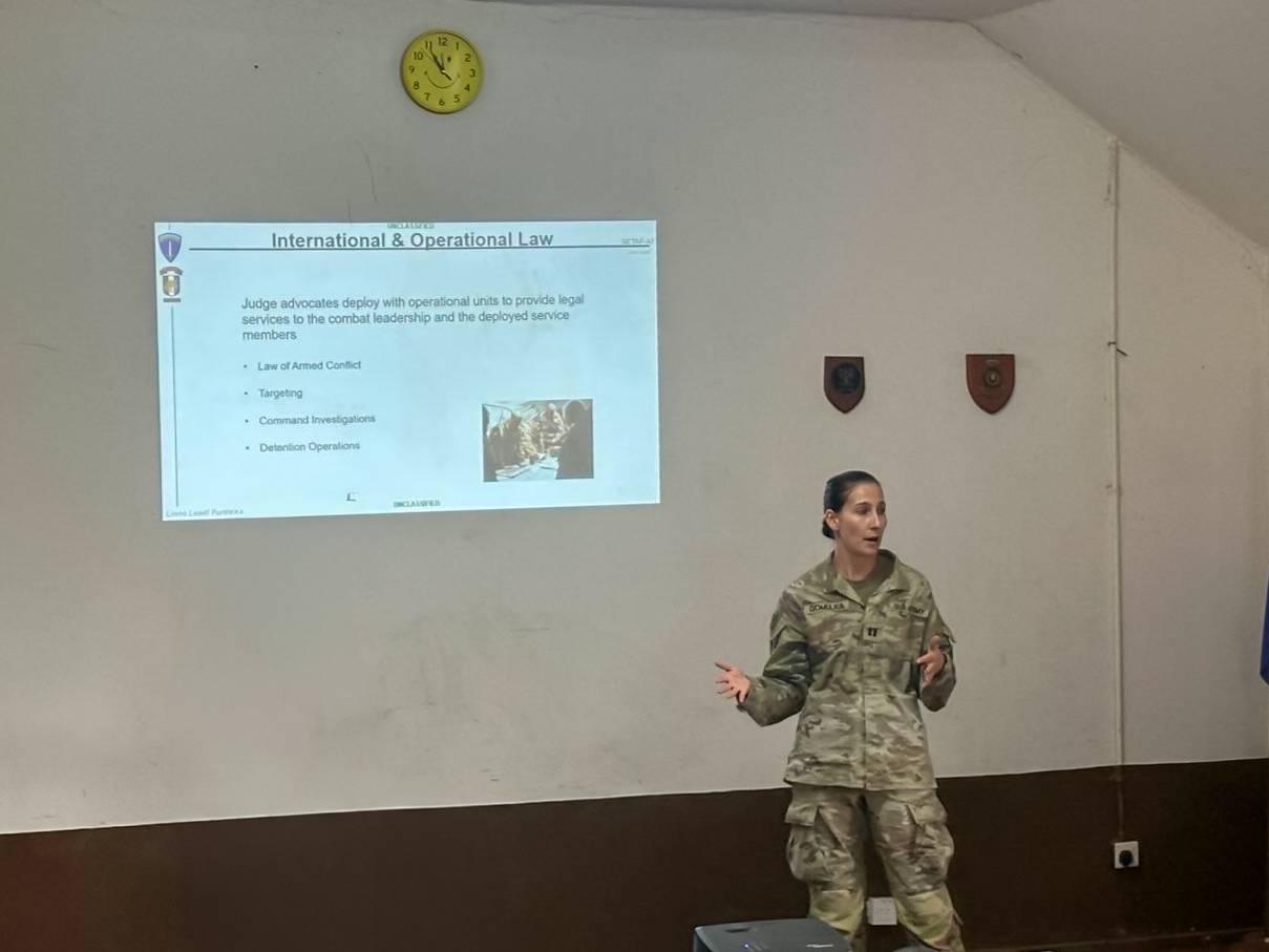 Army Reserve judge advocate brings rule of law course to Africa > U.S ...
