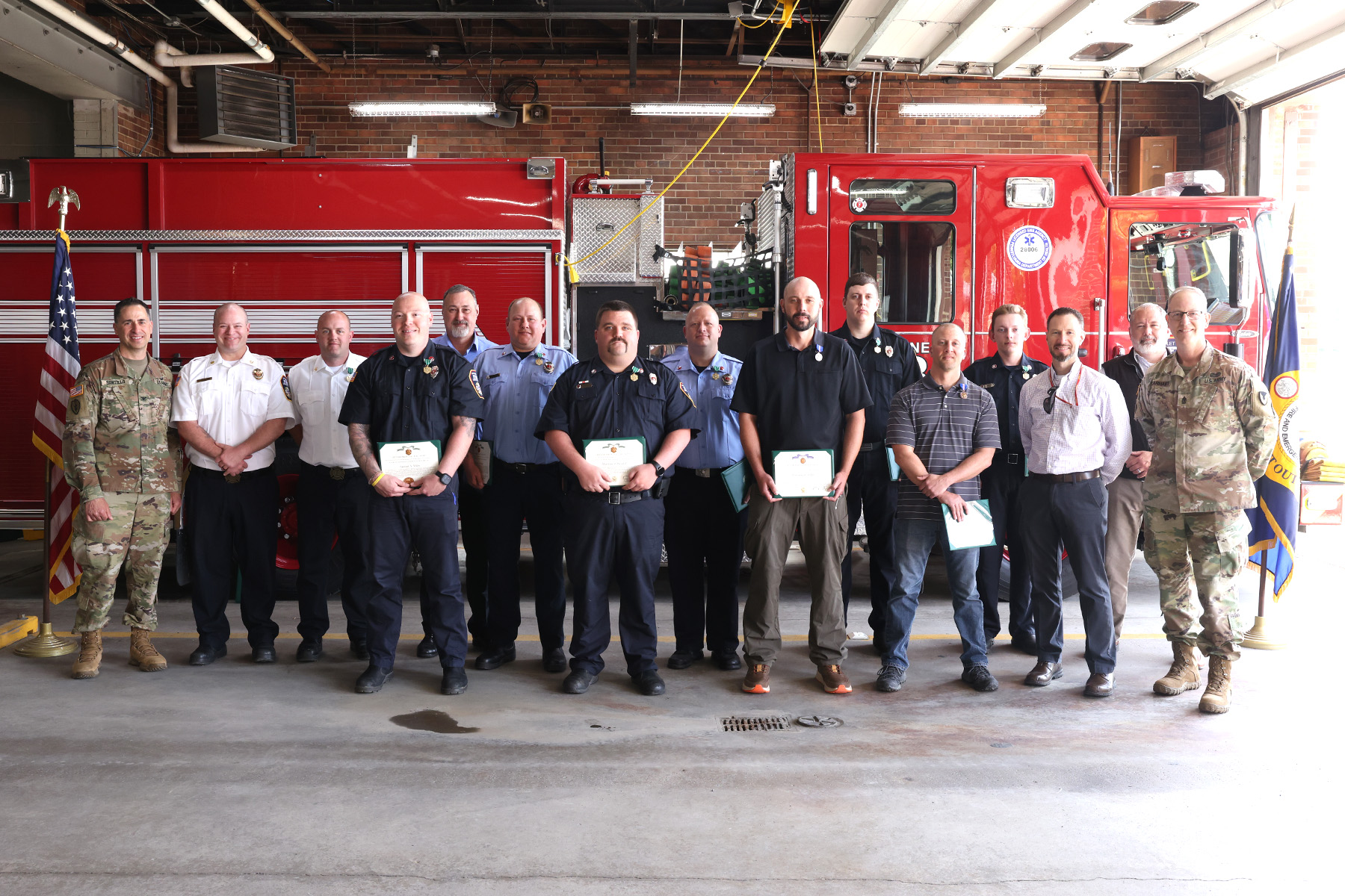 LEAD Employees Recognized for local Wildfire Support > Letterkenny Army ...