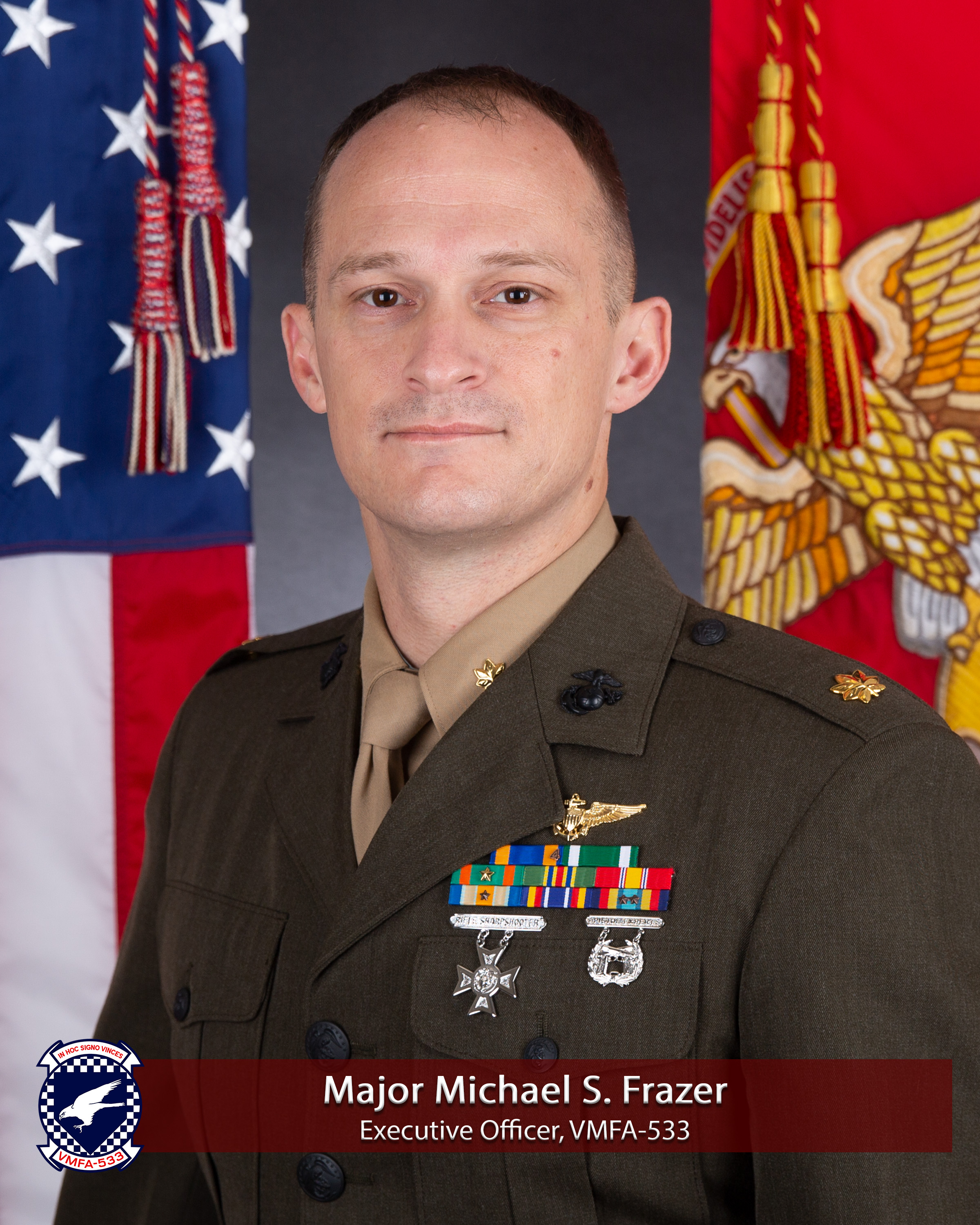 Major Michael S. Frazer > 2nd Marine Aircraft Wing > Command Biography