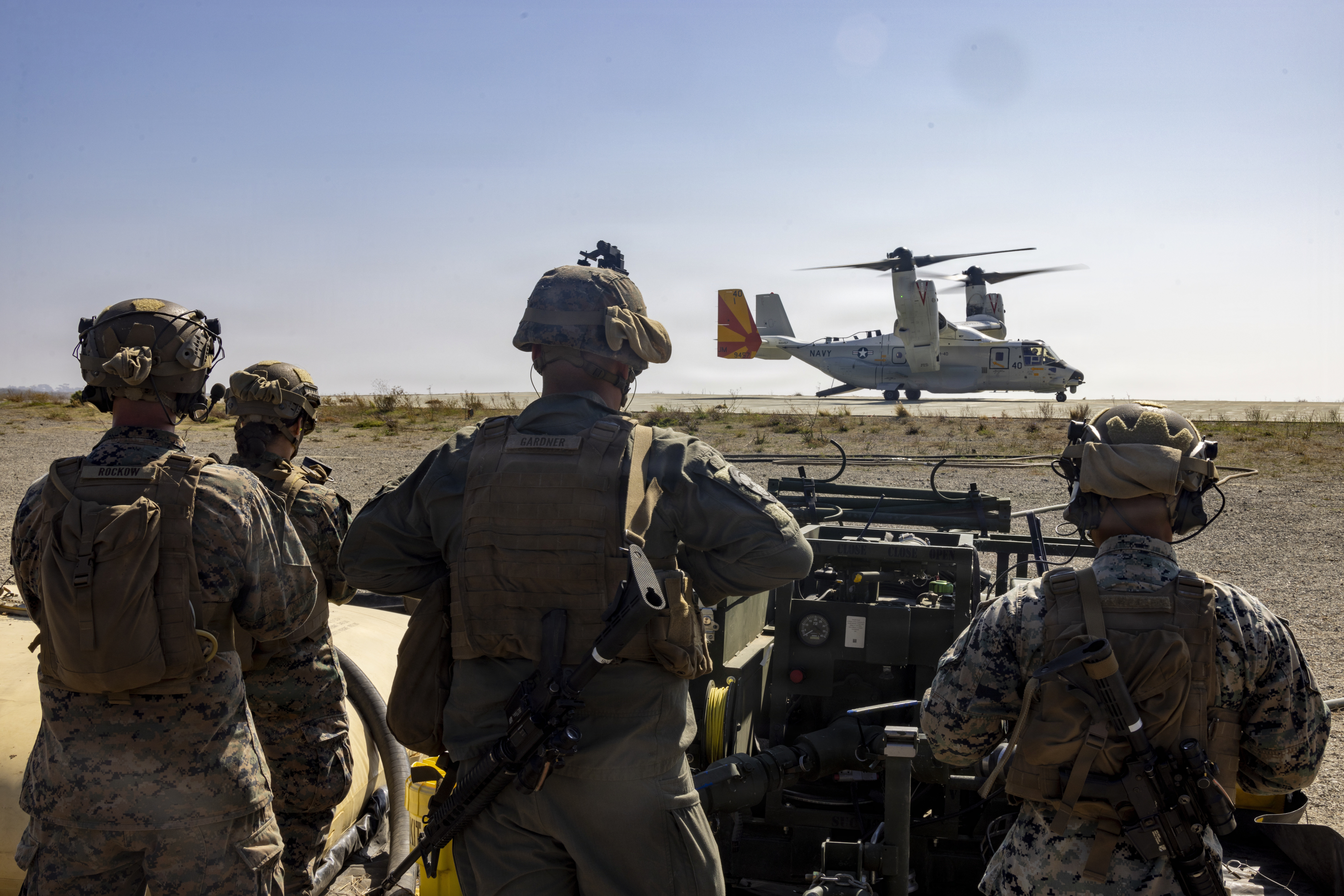 Blue-green integration: MWSS-372 fuels the joint force at NAWDC 25.3 ...