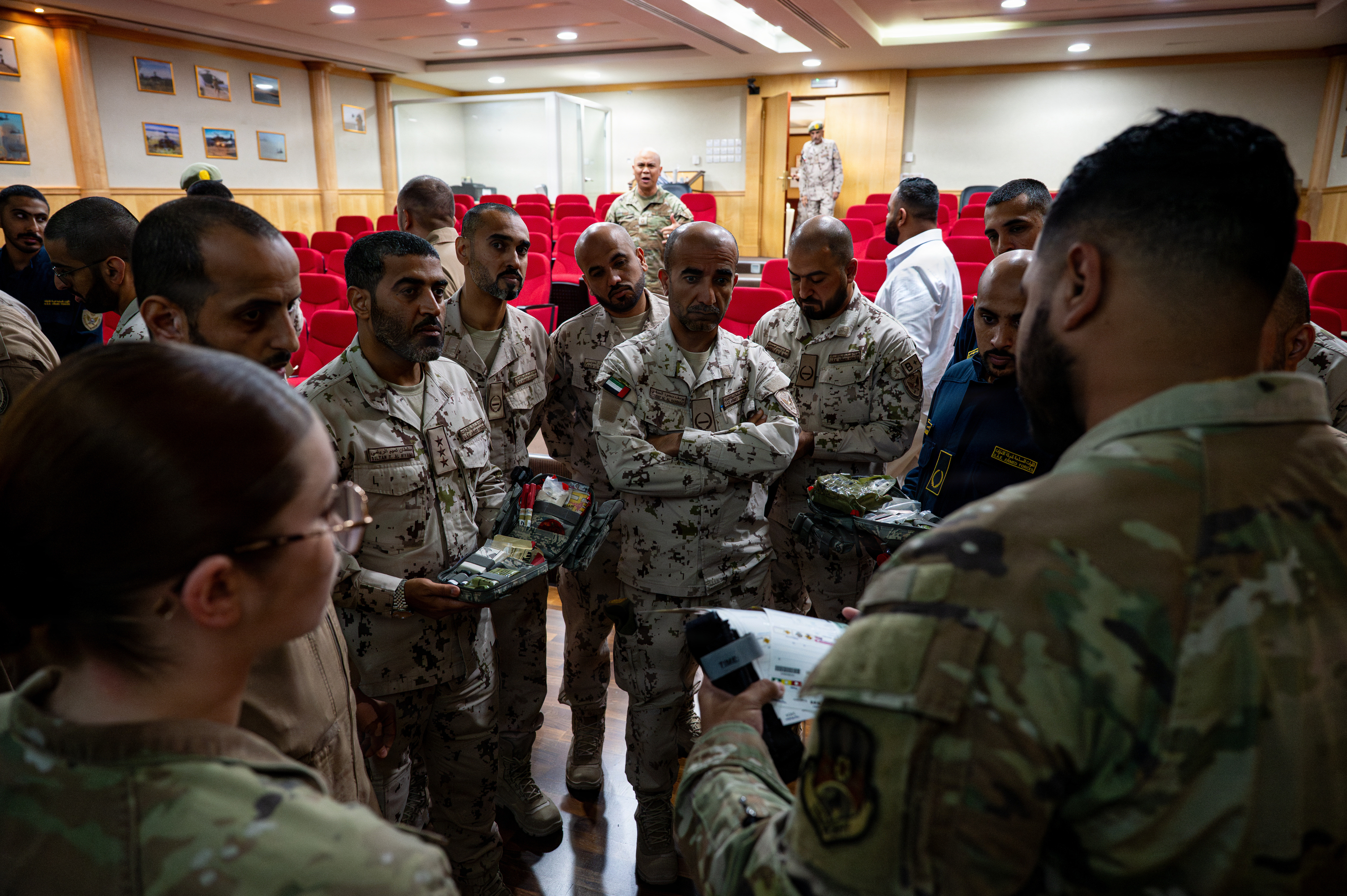 TCCC: Training side by side > U.S. Air Forces Central > 380AEW Article ...