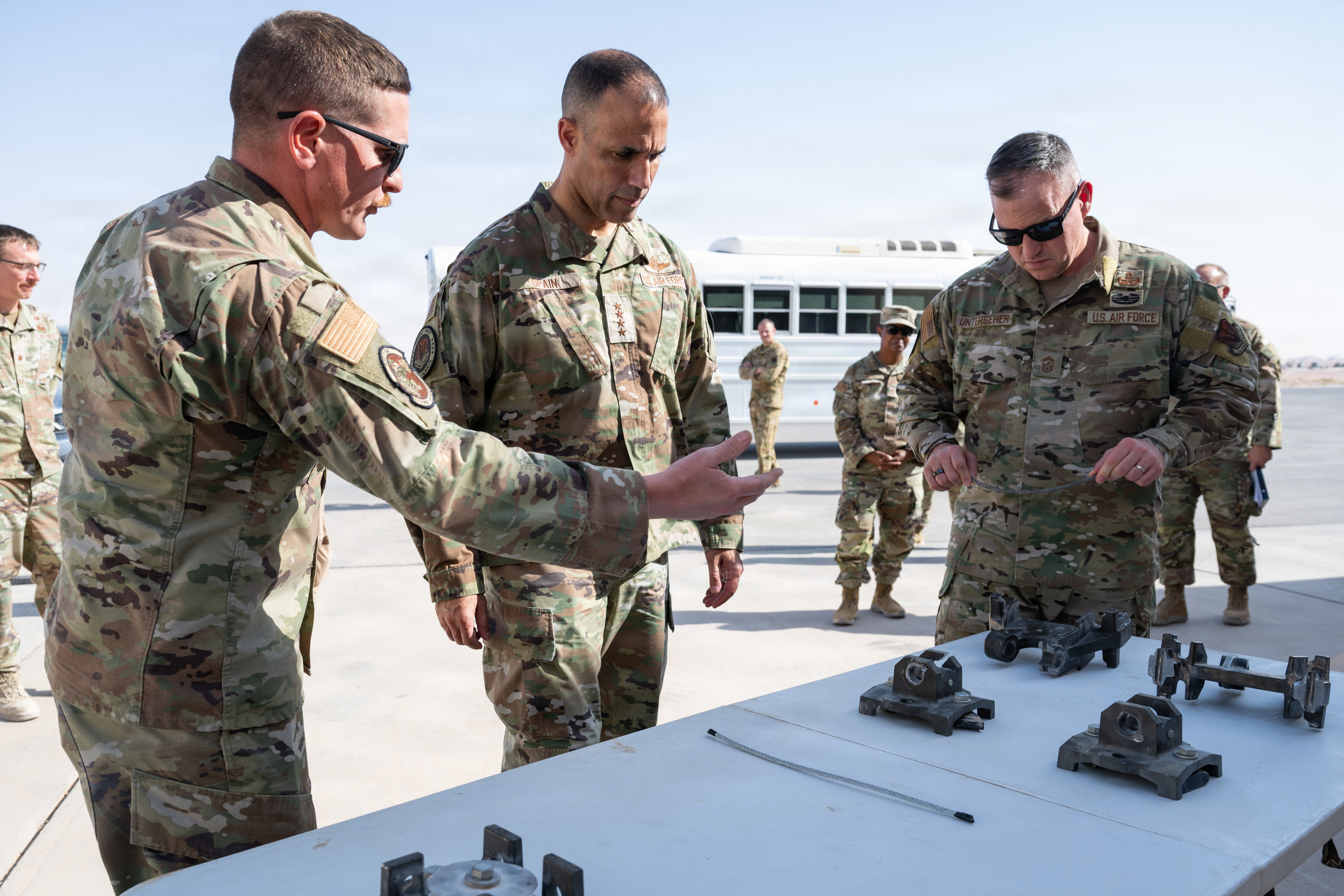 ACC Leadership concludes Middle East visit, highlights Airmen ...