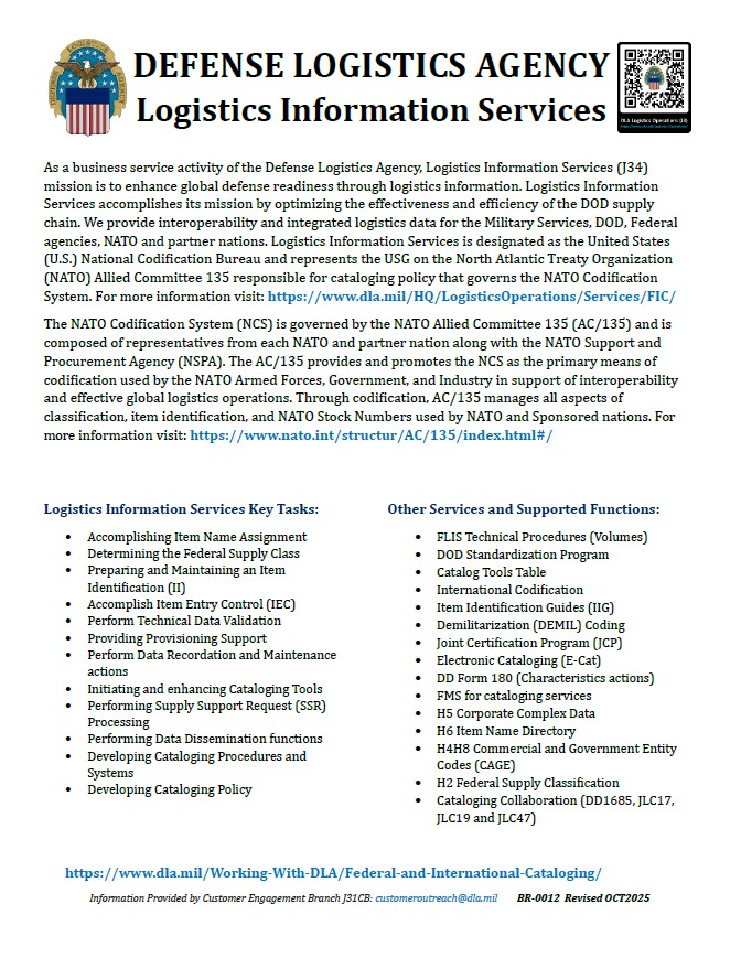 DLA - Defense Logistics Agency (via Public) / Logistics Information ...