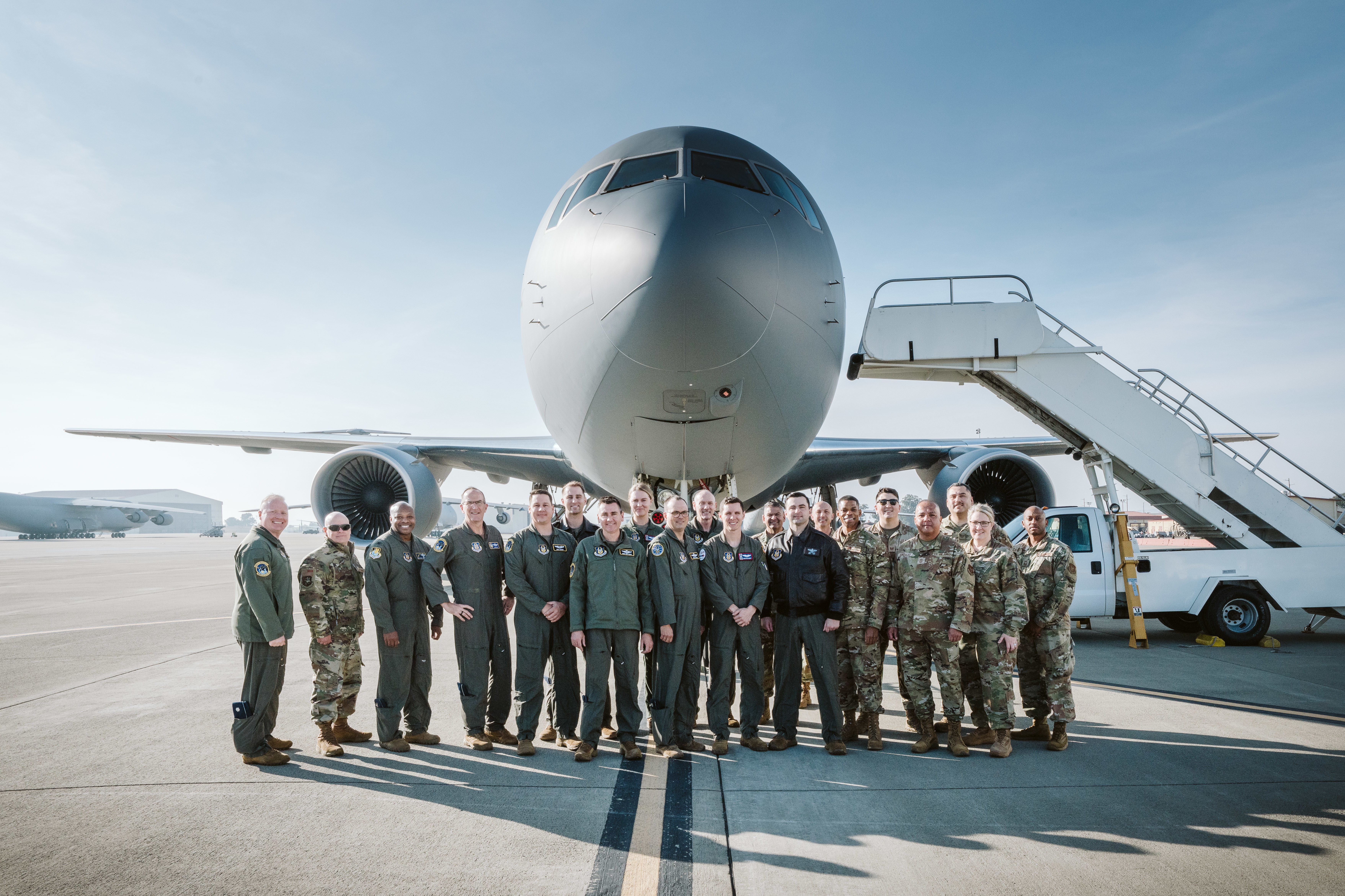 Total Force Integration milestone with 99th, 100th Air Force KC-46A ...